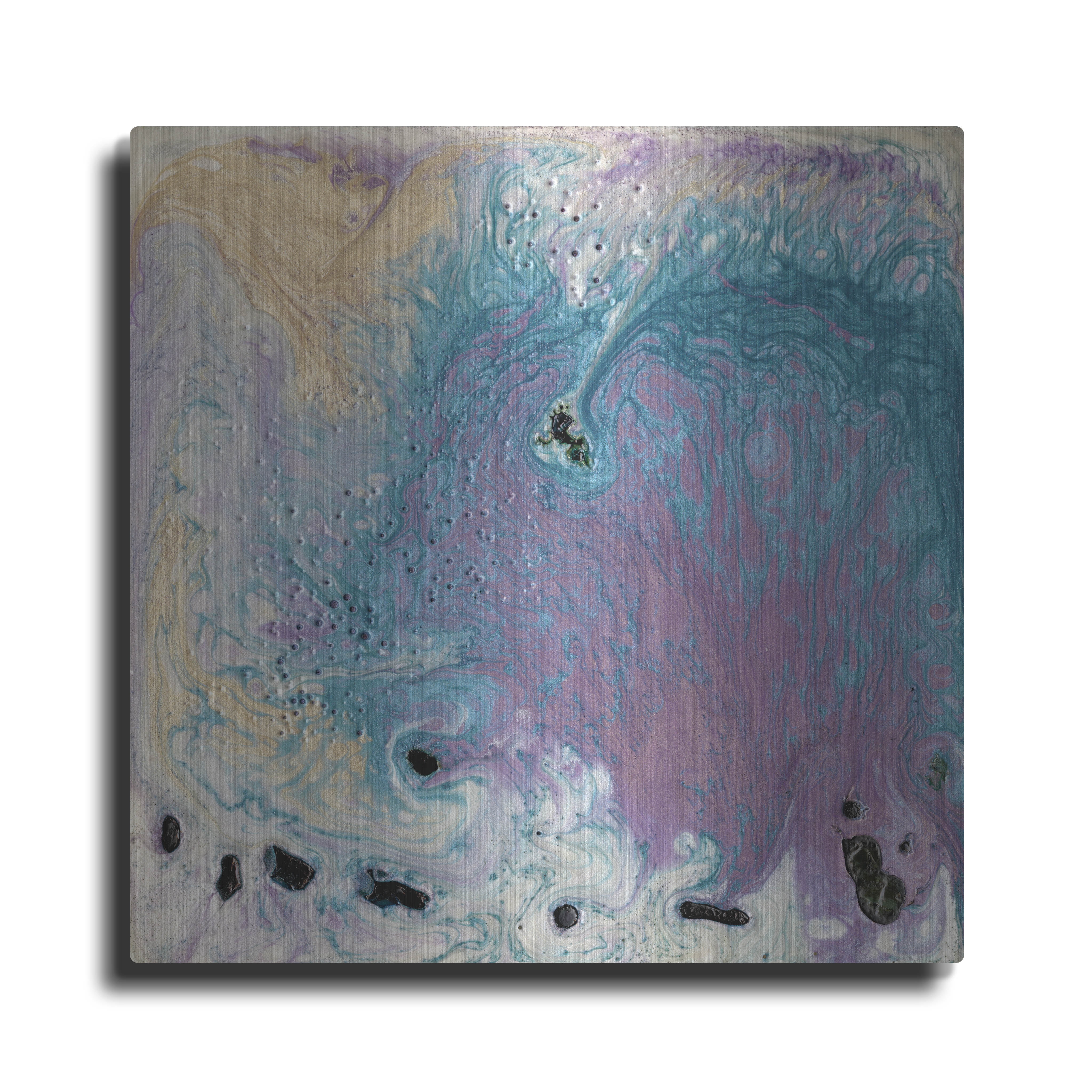 Luxe Metal Art 'Chinook 1' by Alicia Ludwig Metal Wall Art, 12" x 12 ...