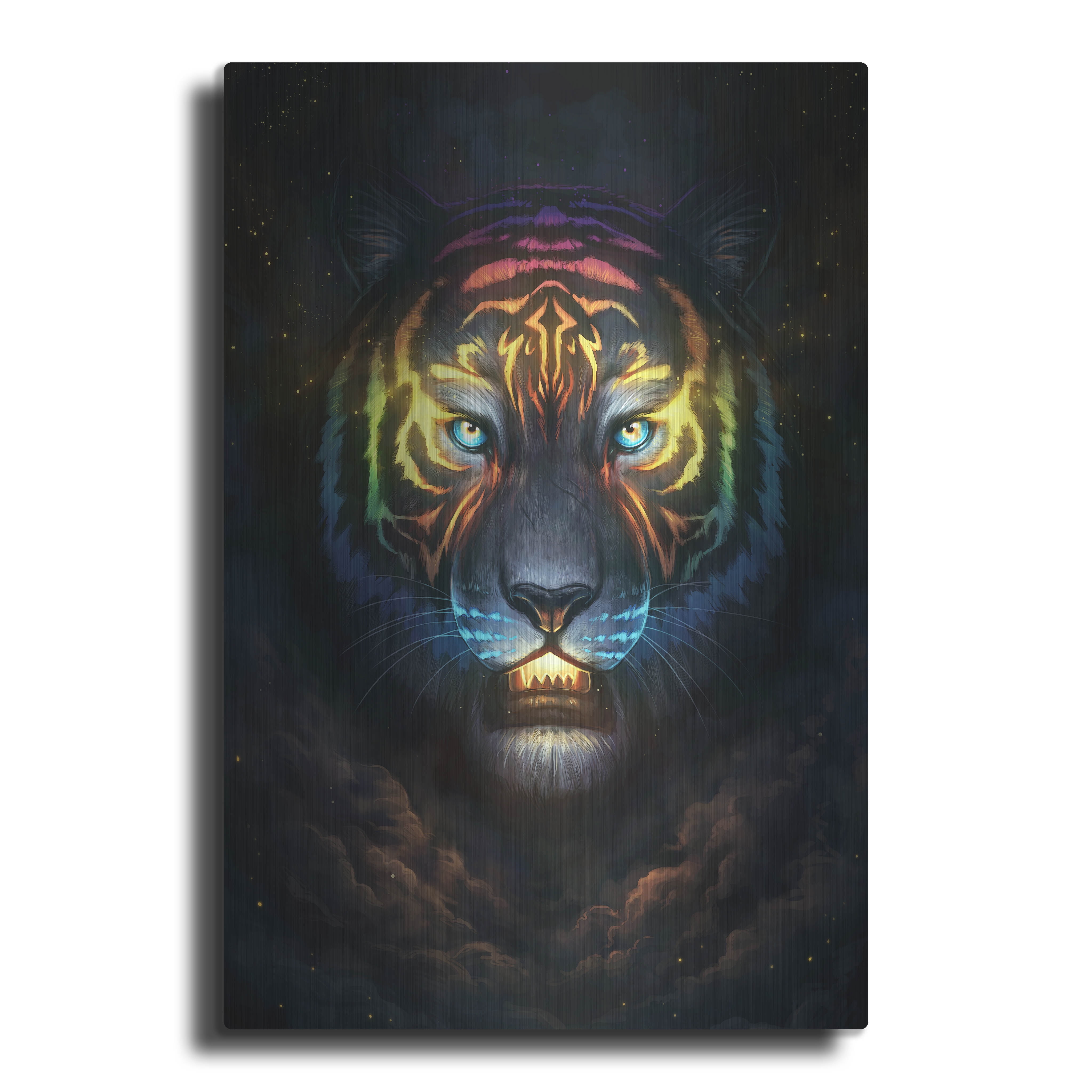 Luxe Metal Art 'Colorsoul' by JoJoesArt, Metal Wall Art, 16"x24 ...