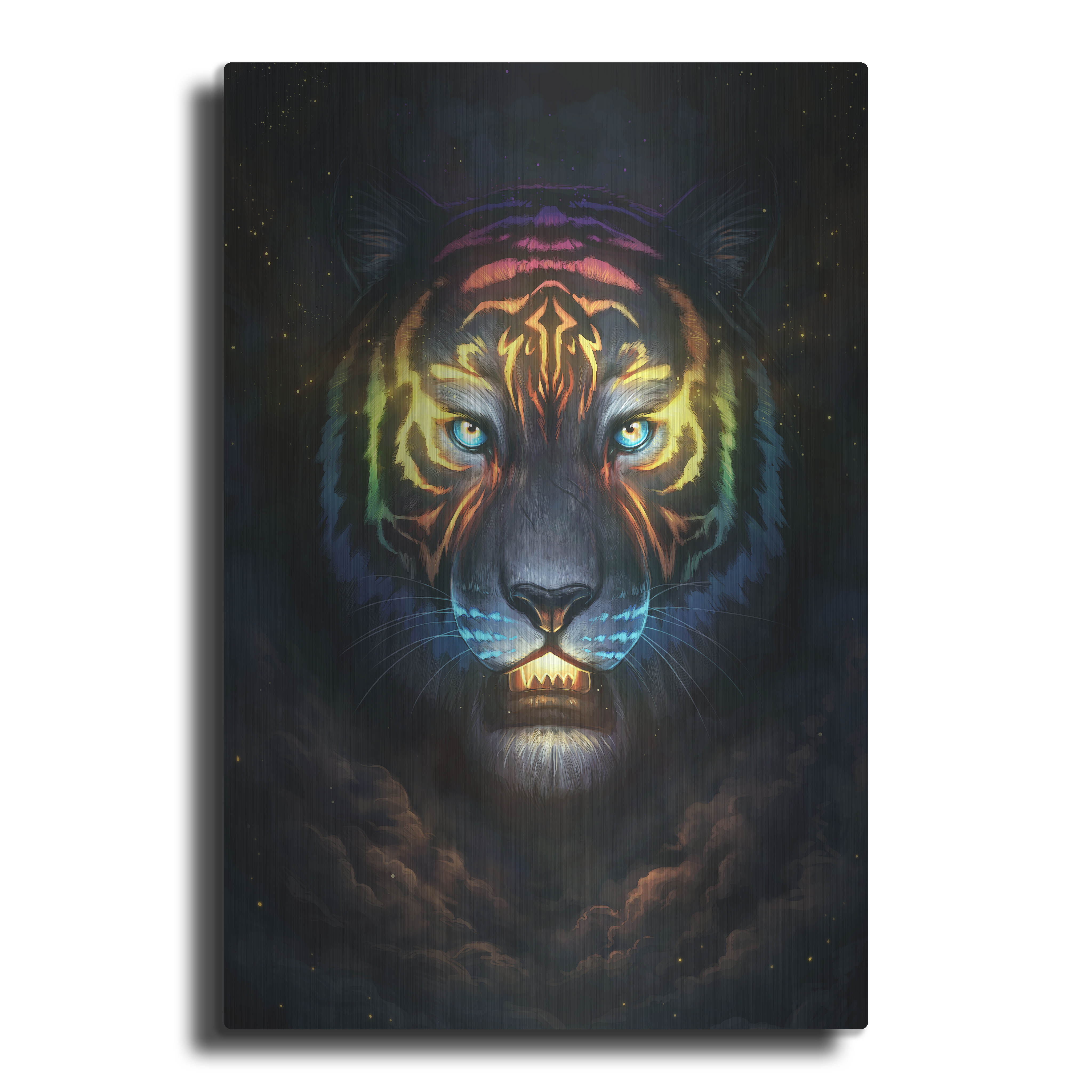 Luxe Metal Art 'Colorsoul' by JoJoesArt, Metal Wall Art, 24"x36 ...