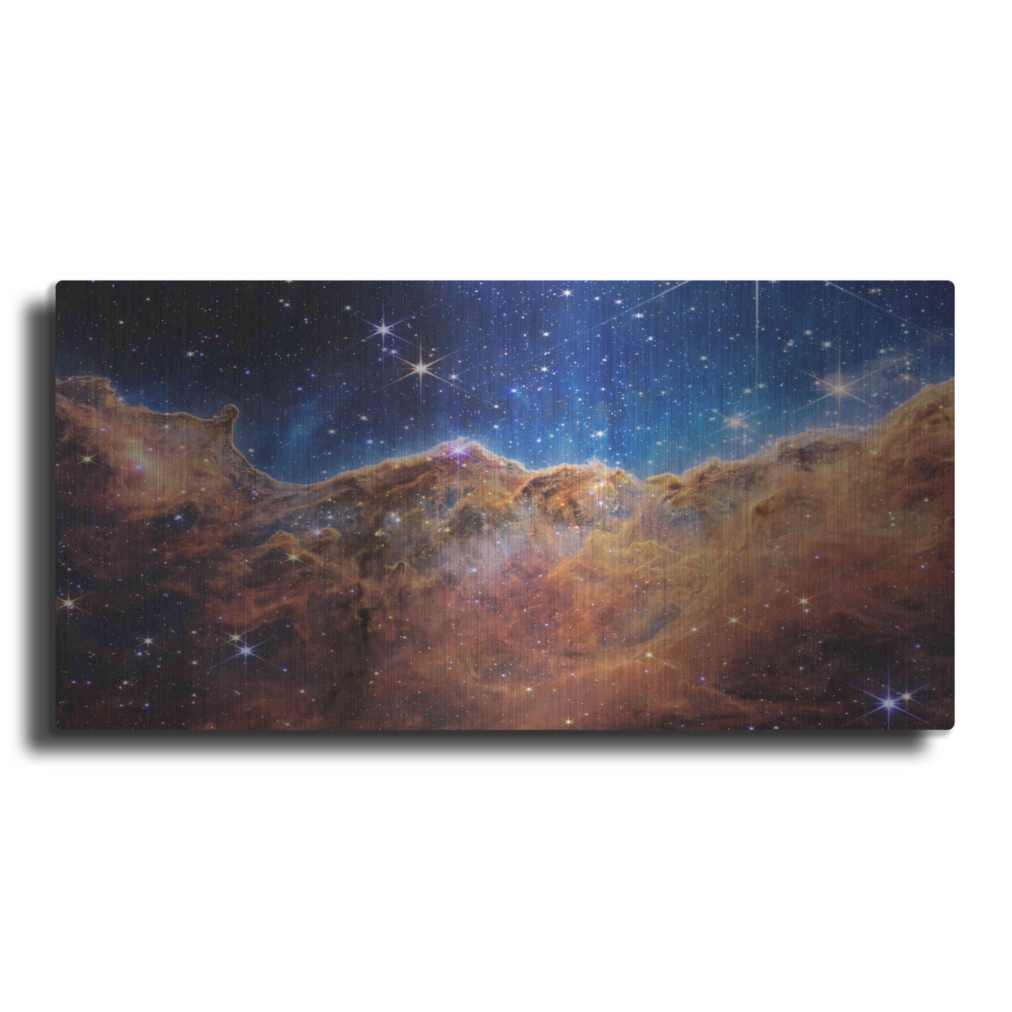 Luxe Metal Art 'Cosmic Cliffs 2 in the Carina Nebula' by NASA, Metal ...