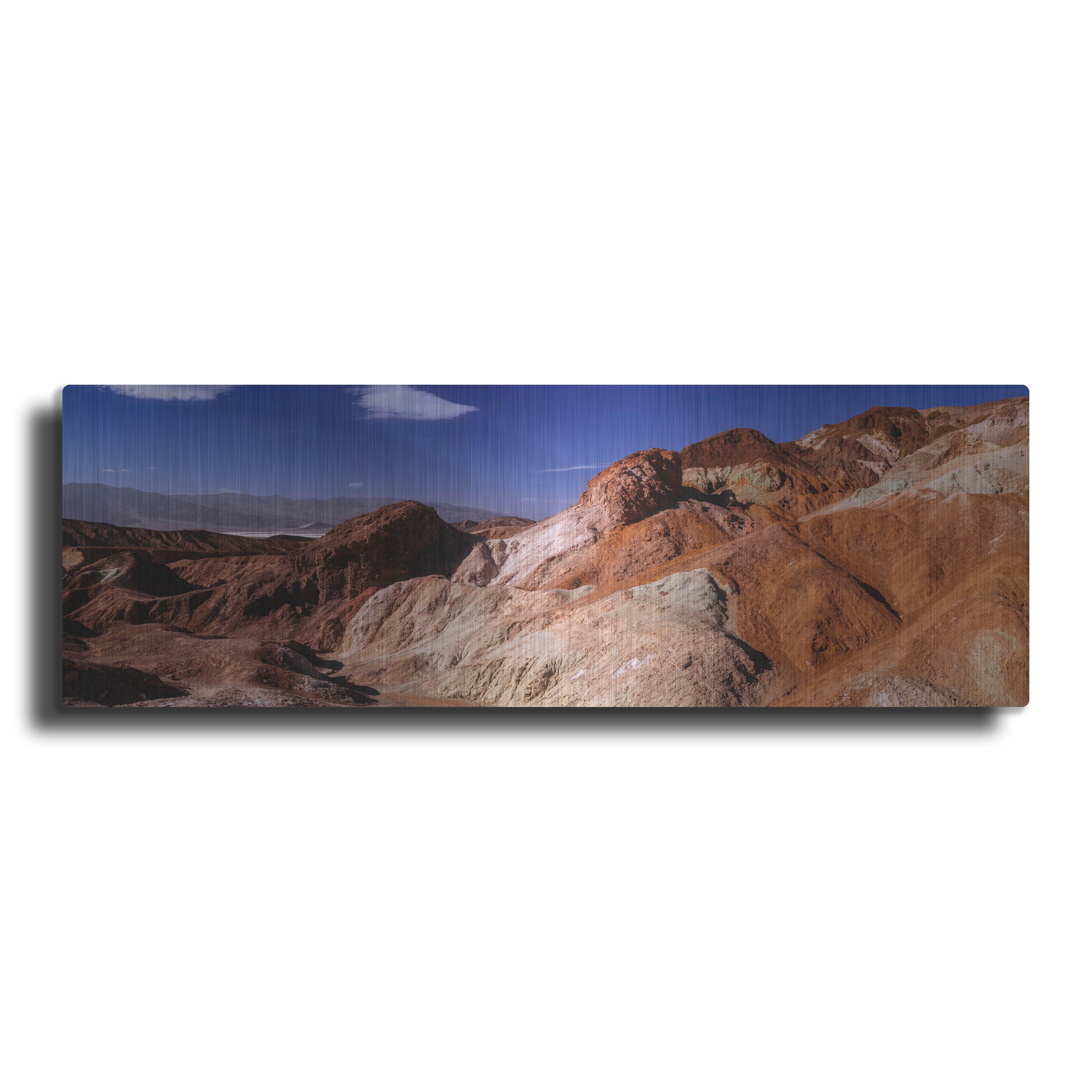 Luxe Metal Art 'Death Valley - Artists Pallette Panorama 2' by Epic ...
