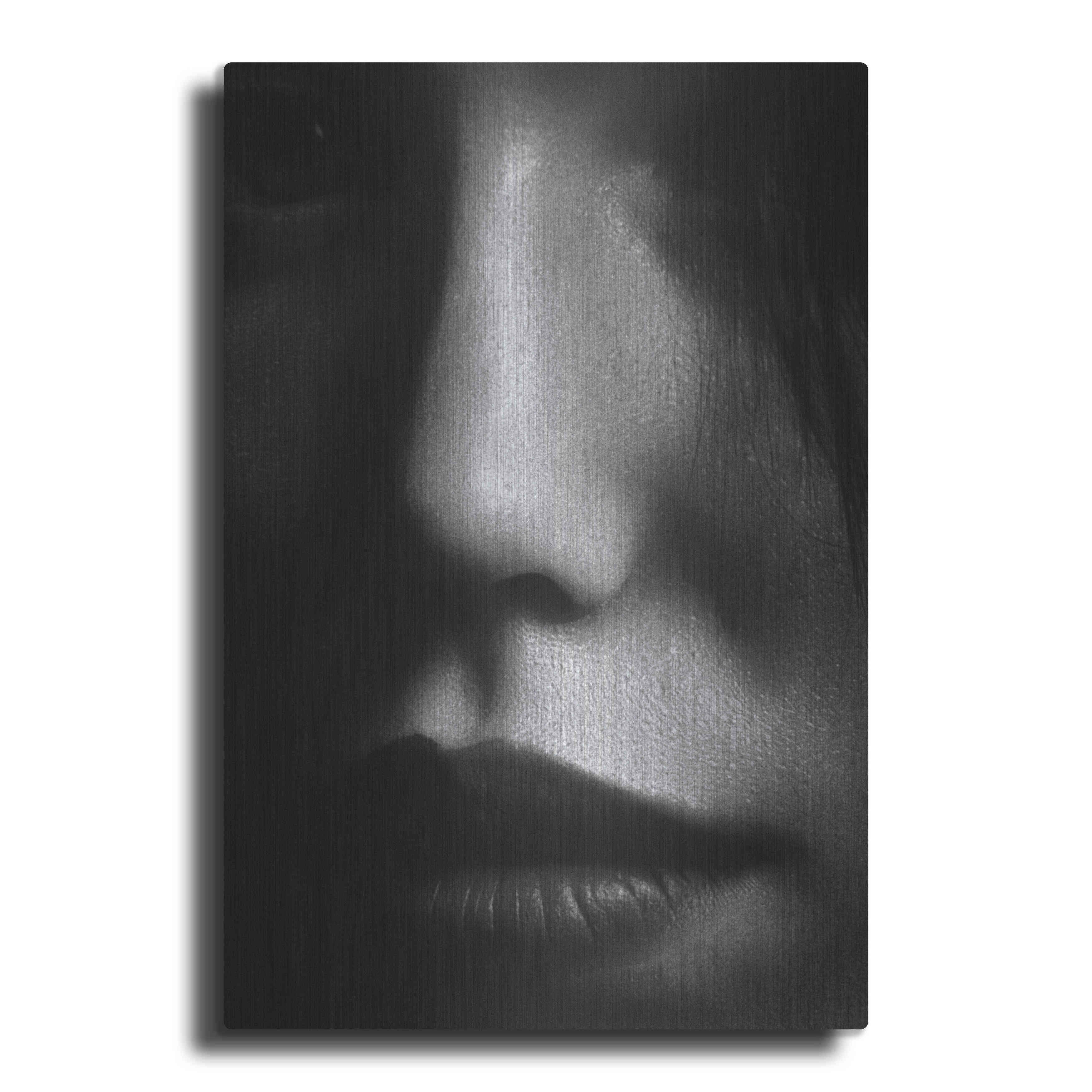Luxe Metal Art 'Face 2' by Design Fabrikken, Metal Wall Art, 24"x36 ...