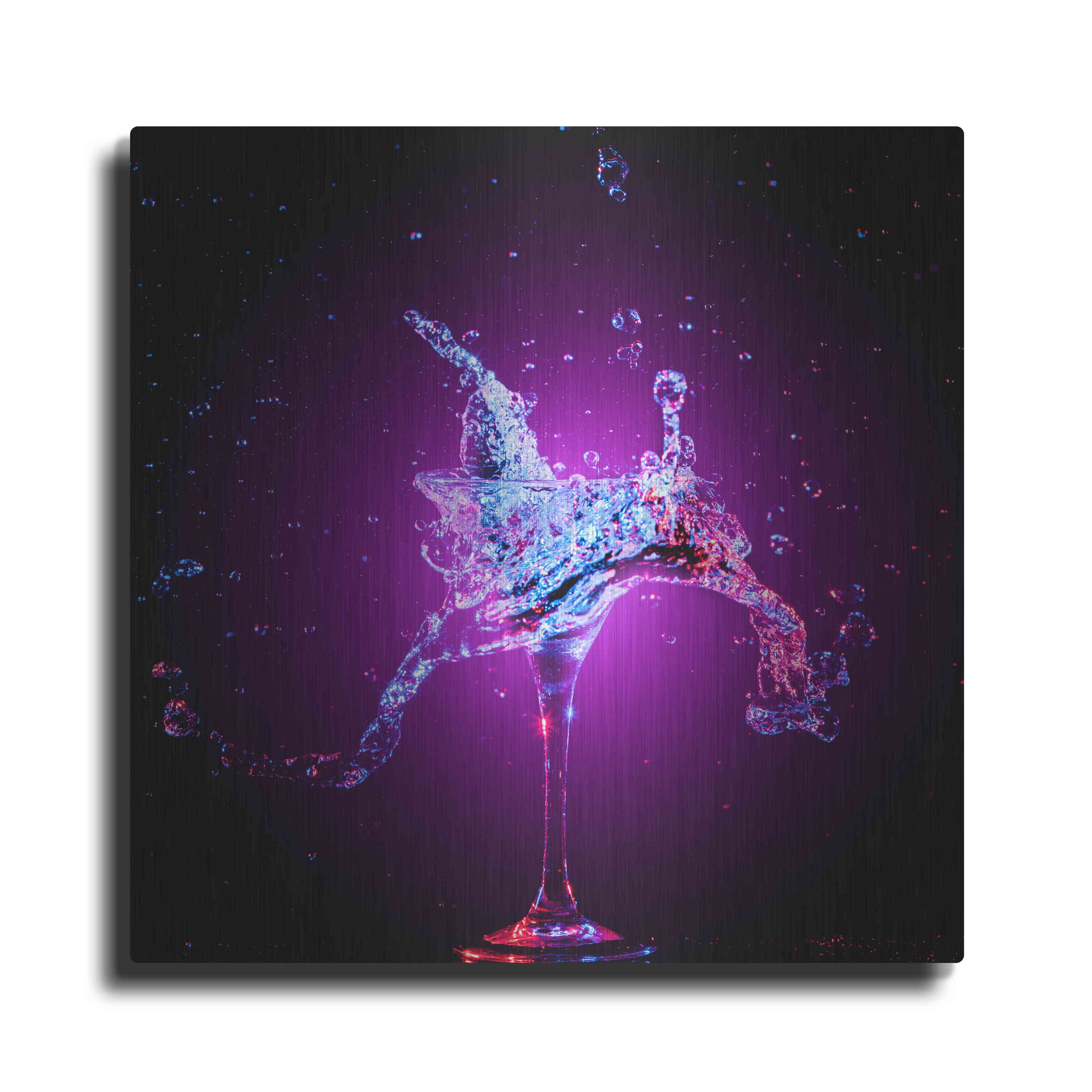 Luxe Metal Art 'Galxy Magic Mule Splash' by Epic Portfolio, Metal Wall ...