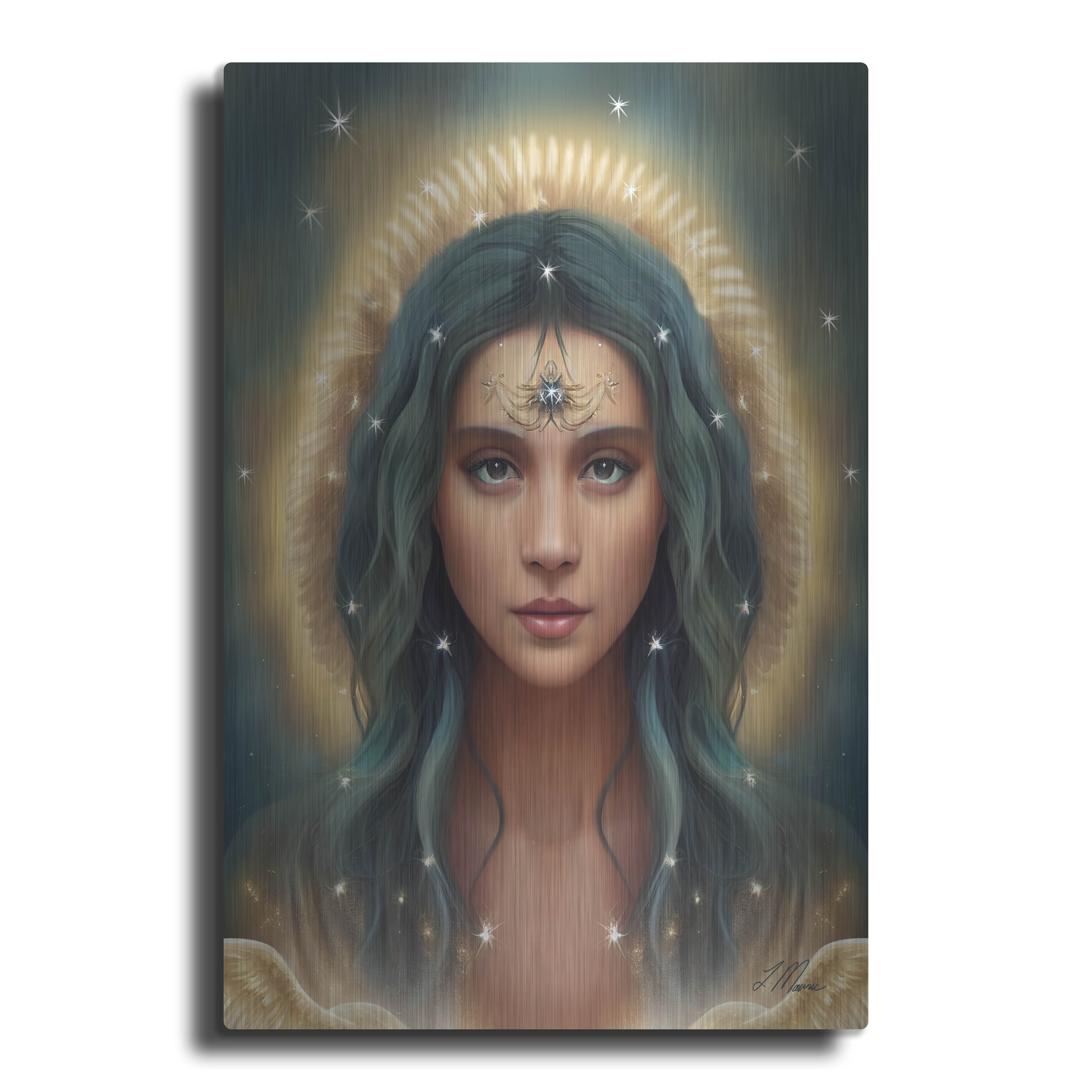 Luxe Metal Art 'Guardian of the Sun' by Tanya Mavric, Metal Wall Art ...