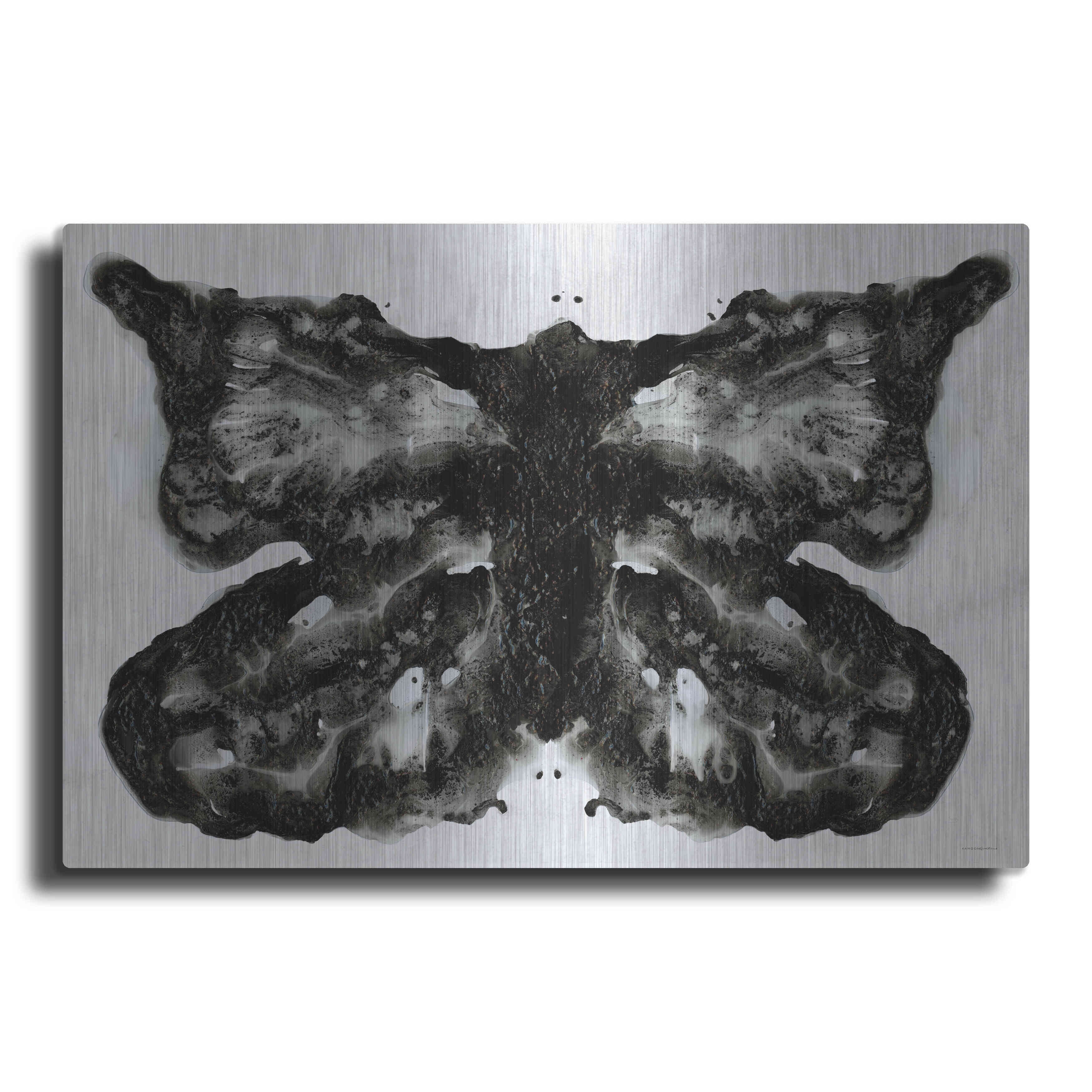 Luxe Metal Art 'I See a Butterfly' by Kamdon Kreations, Metal Wall Art ...