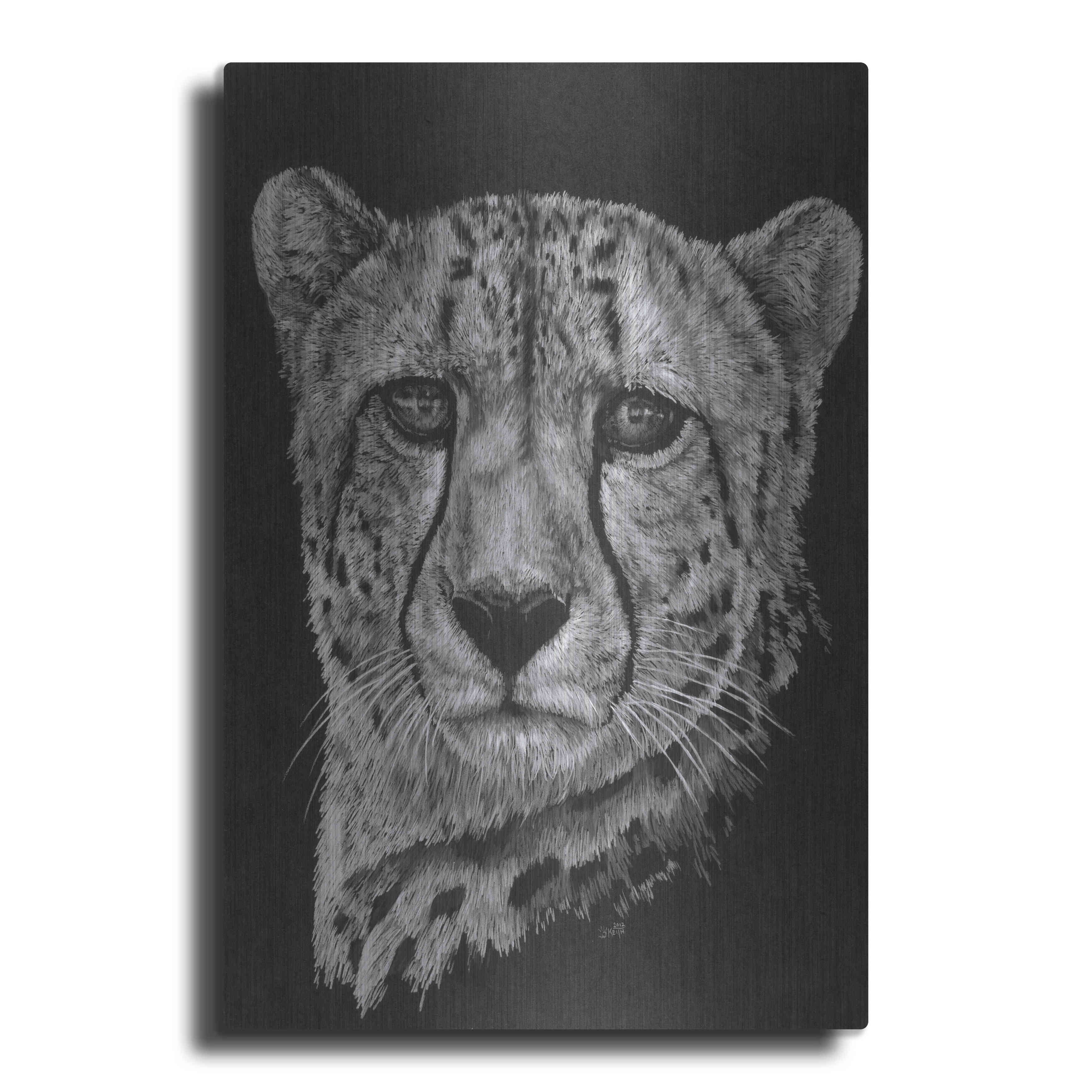 Luxe Metal Art 'Impressive' by Barbara Keith, Metal Wall Art, 24"x36 ...