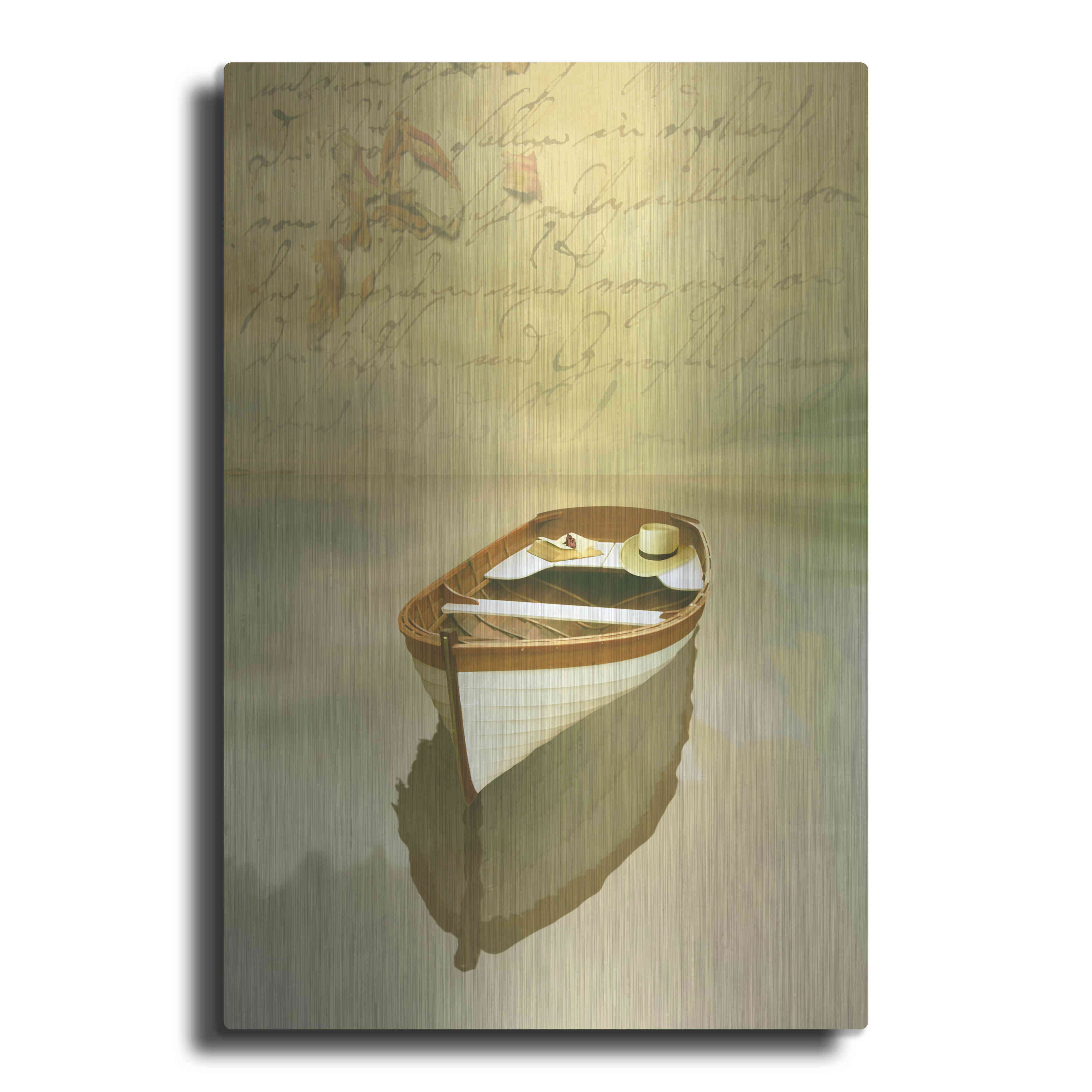 Luxe Metal Art 'Memories I' by Carlos Casamayor, Metal Wall Art, 24"x36 ...