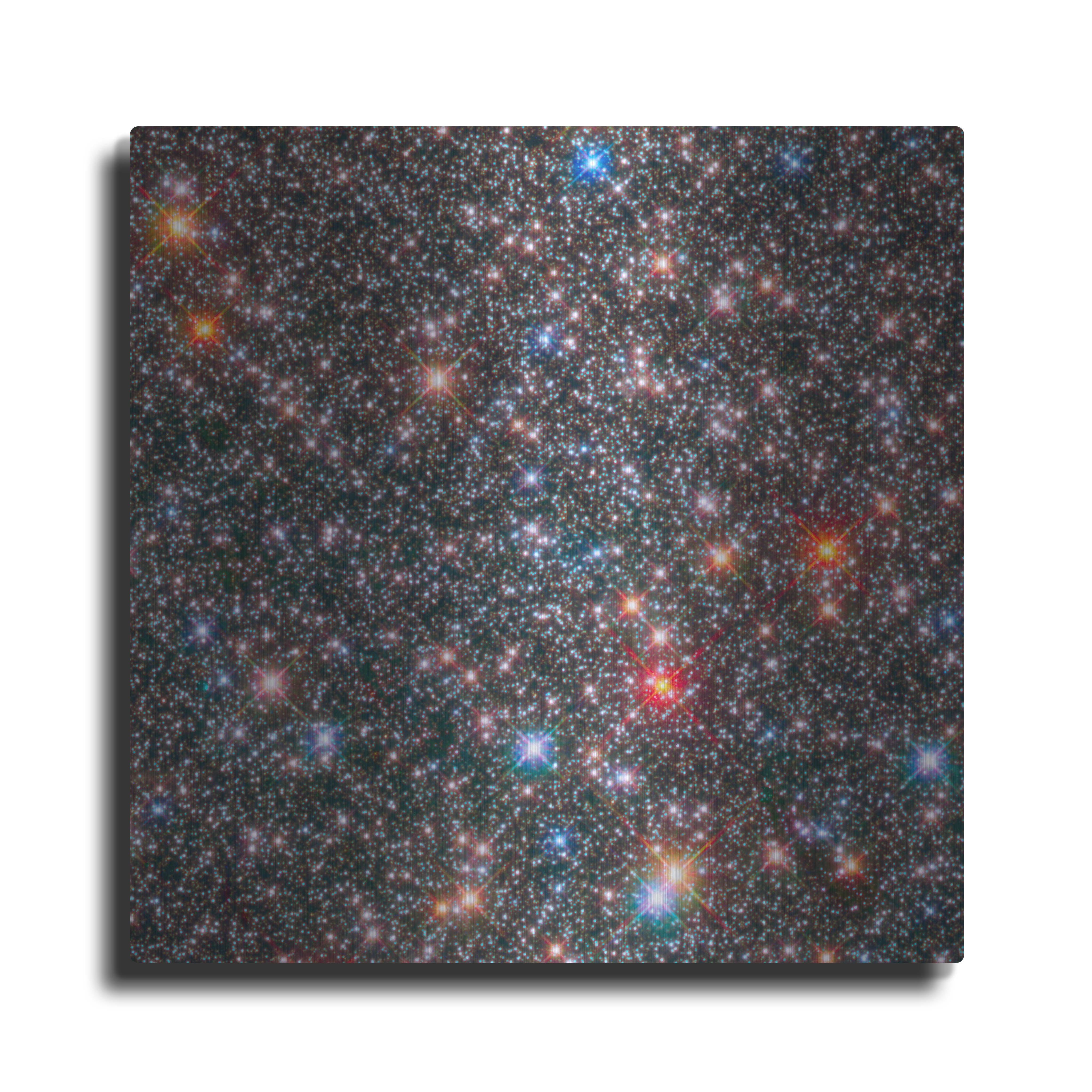 Luxe Metal Art 'Milky Way Bulge' by NASA's Hubble Space Telescope Metal ...