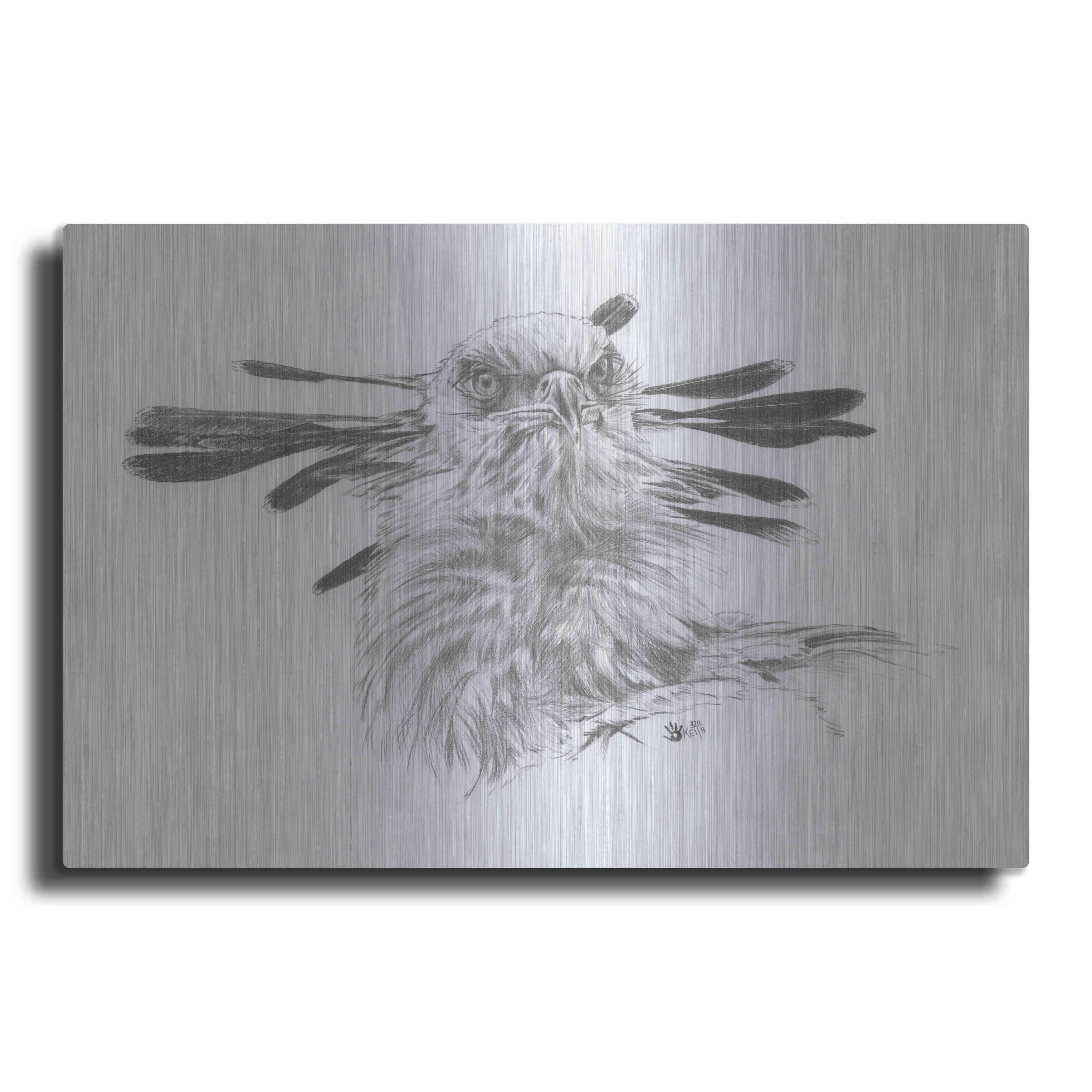 Luxe Metal Art 'Nine 2 Five' by Barbara Keith, Metal Wall Art, 36"x24 ...