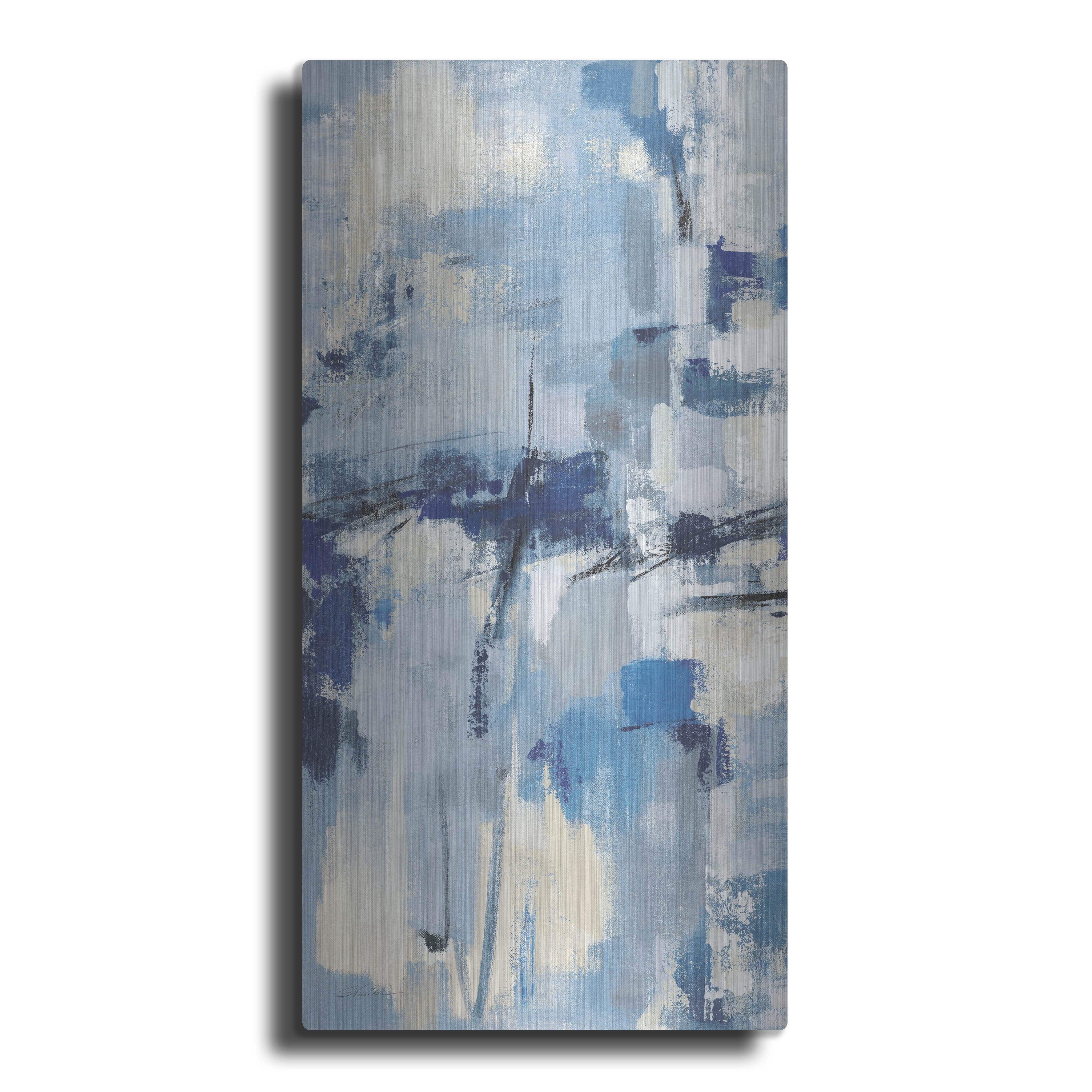 Luxe Metal Art 'Old Port 2 Navy' by Silvia Vassileva Metal Wall Art, 12 ...