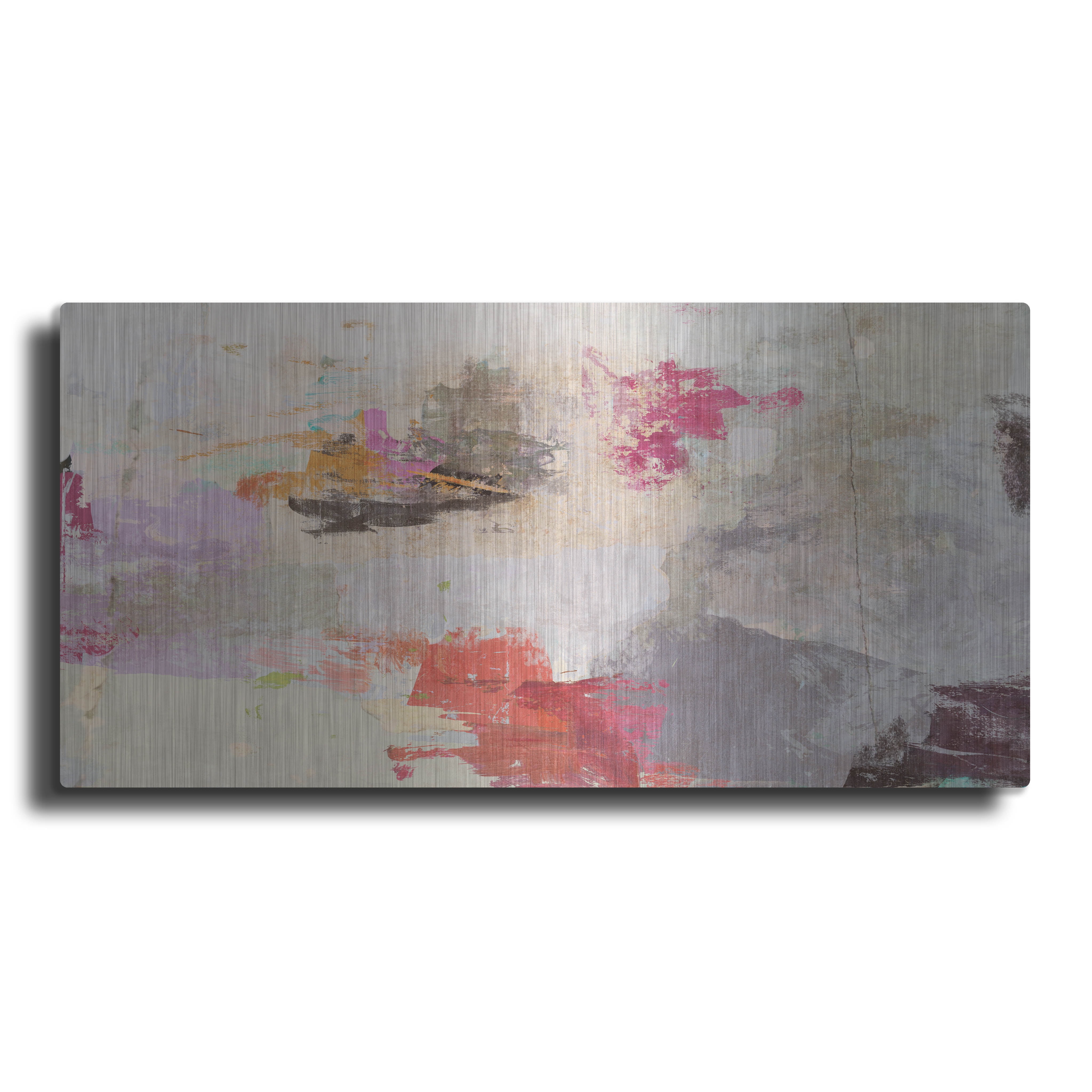 Luxe Metal Art 'Santa Fe' by Suzanne Nicoll Metal Wall Art, 24" x 12" - Walmart.com