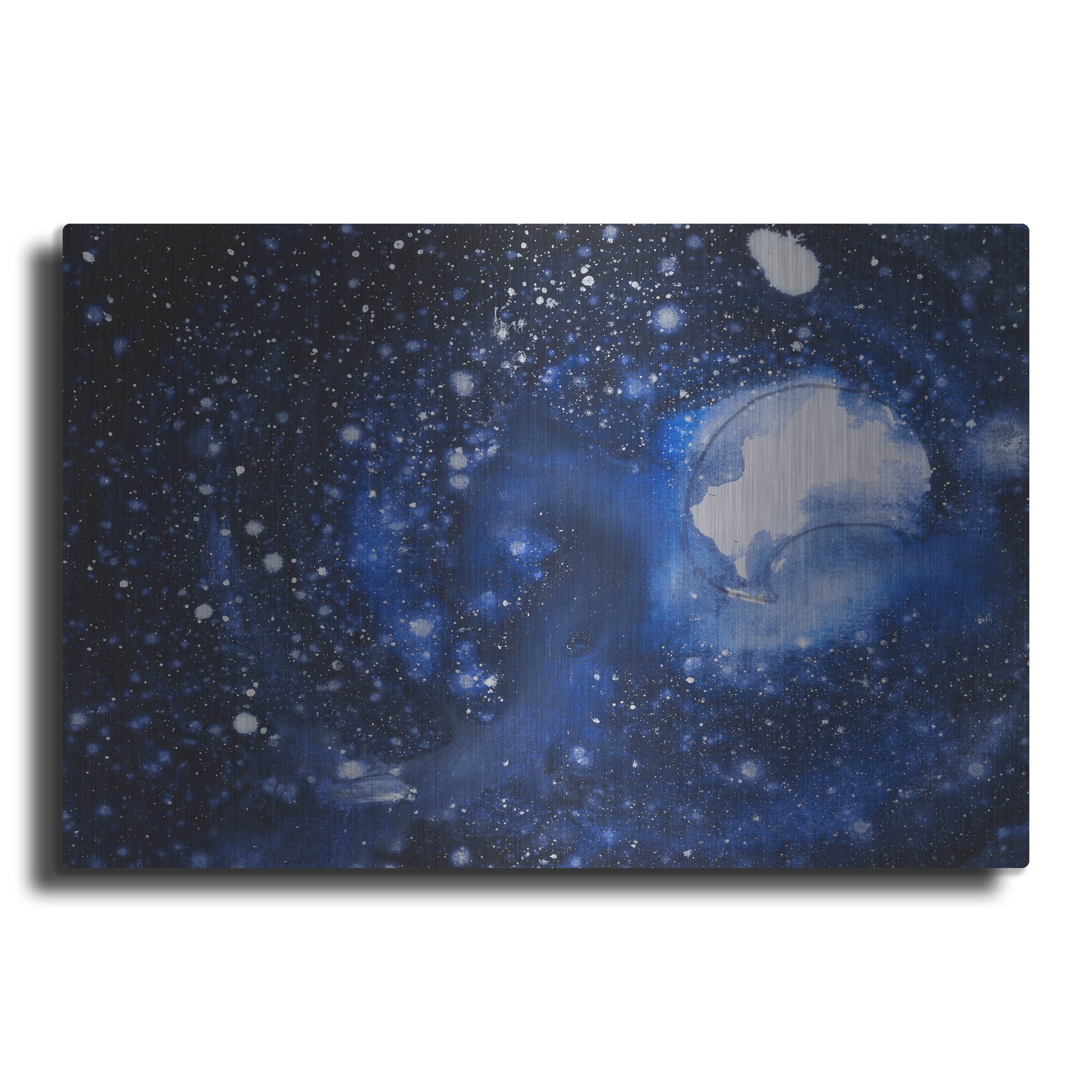Luxe Metal Art 'Starry Night Sky 2' by Erin McGee Ferrell Metal Wall ...