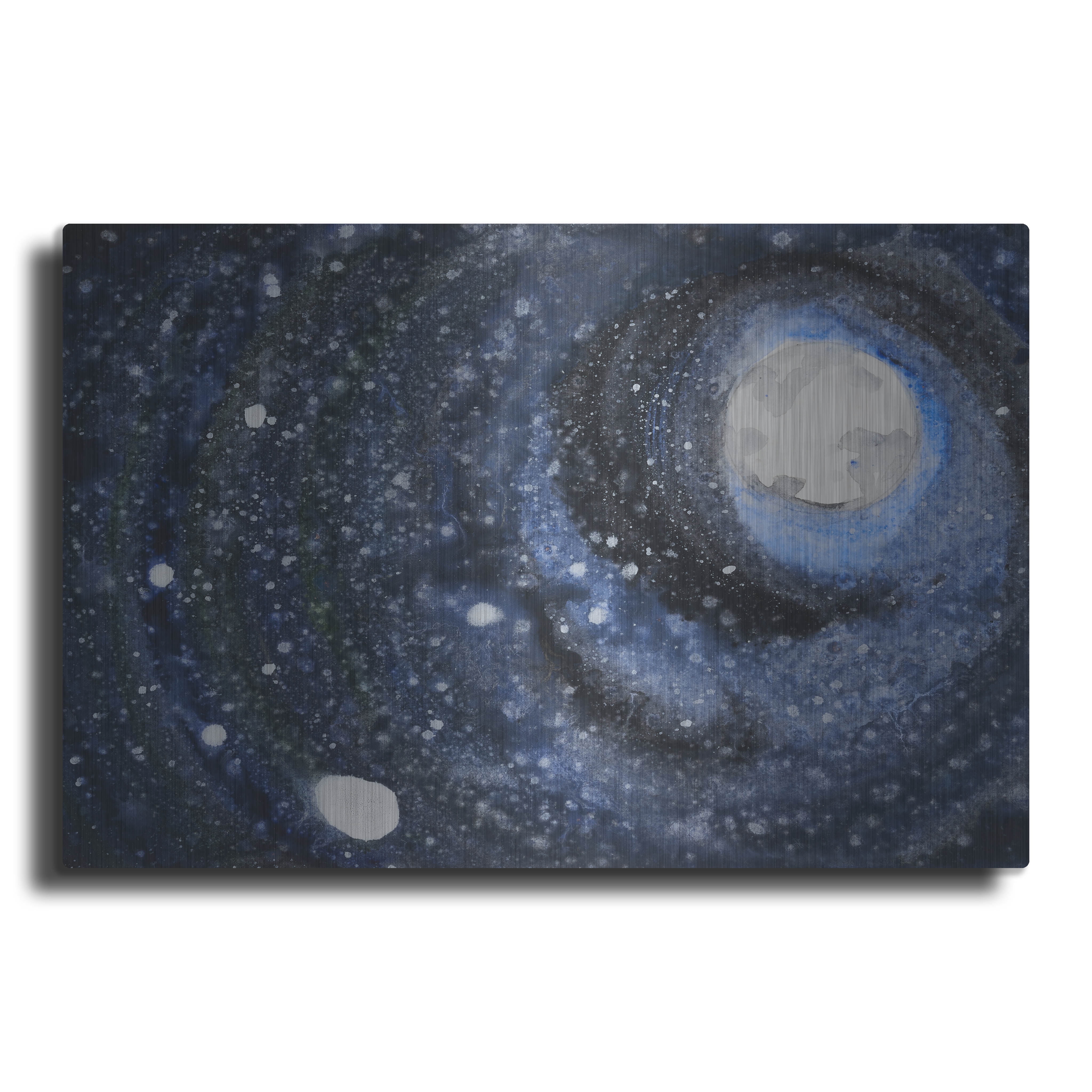 Luxe Metal Art 'Starry Night Sky 3' by Erin McGee Ferrell Metal Wall ...