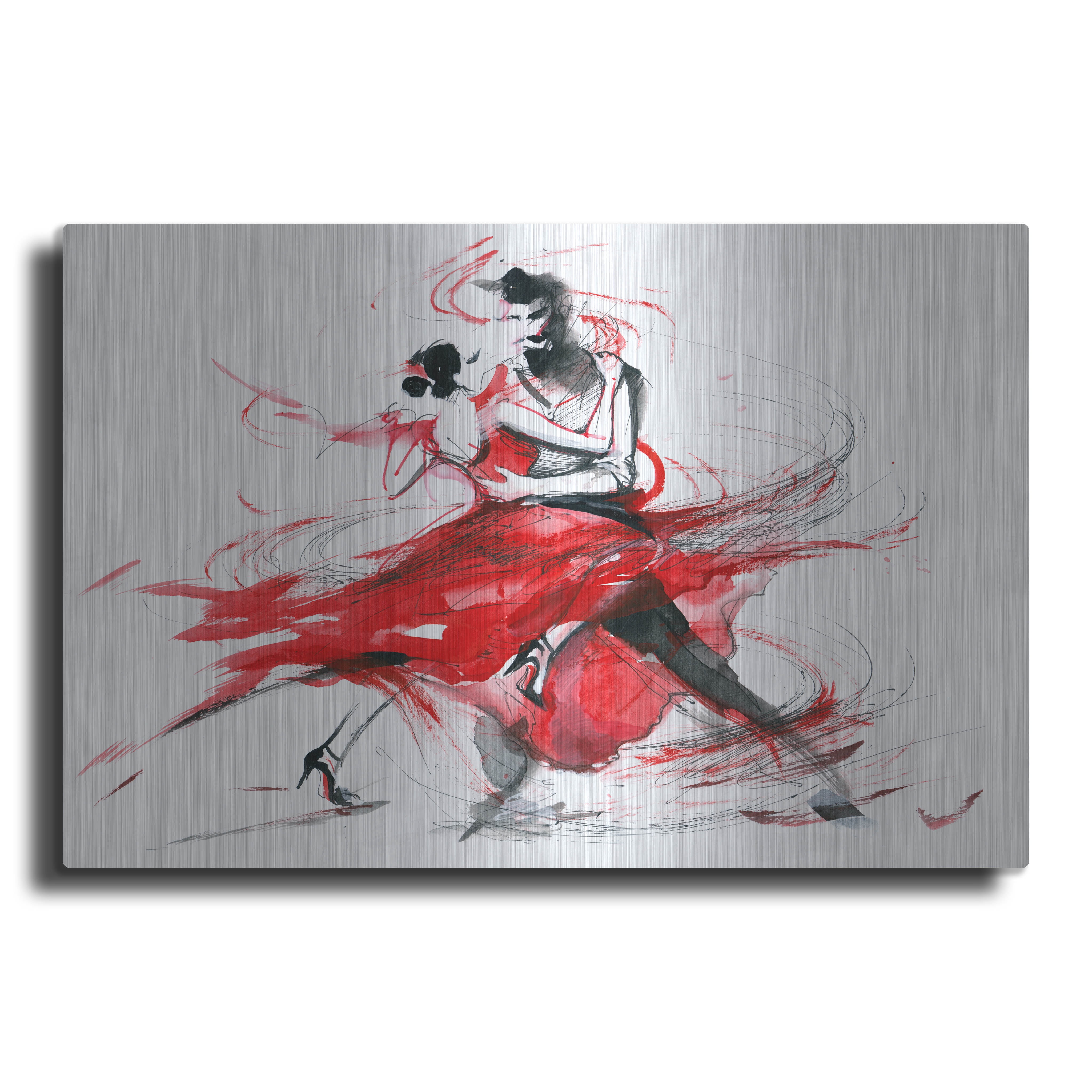 Luxe Metal Art 'Tango' by Luxe Portfolio, Metal Wall Art, 24"x16 ...