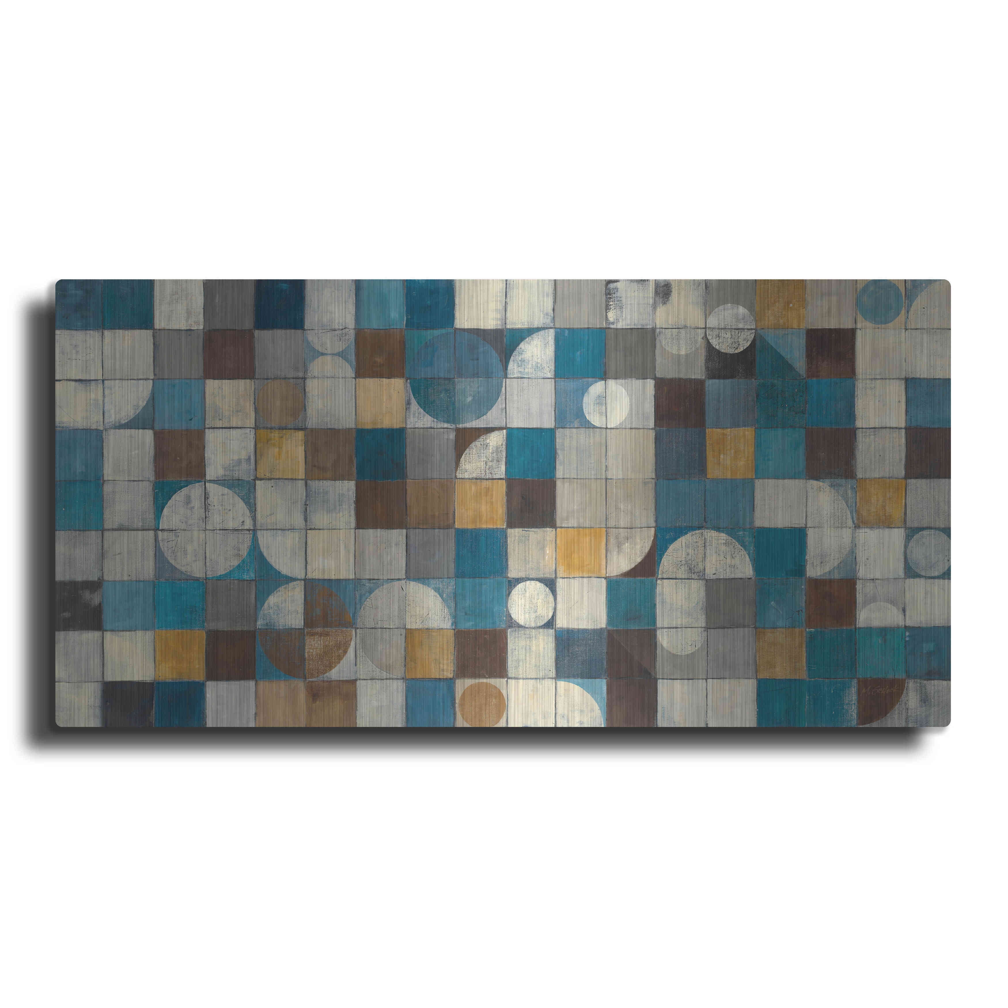 Luxe Metal Art 'Tango' by Mike Schick, Metal Wall Art, 24"x12 ...