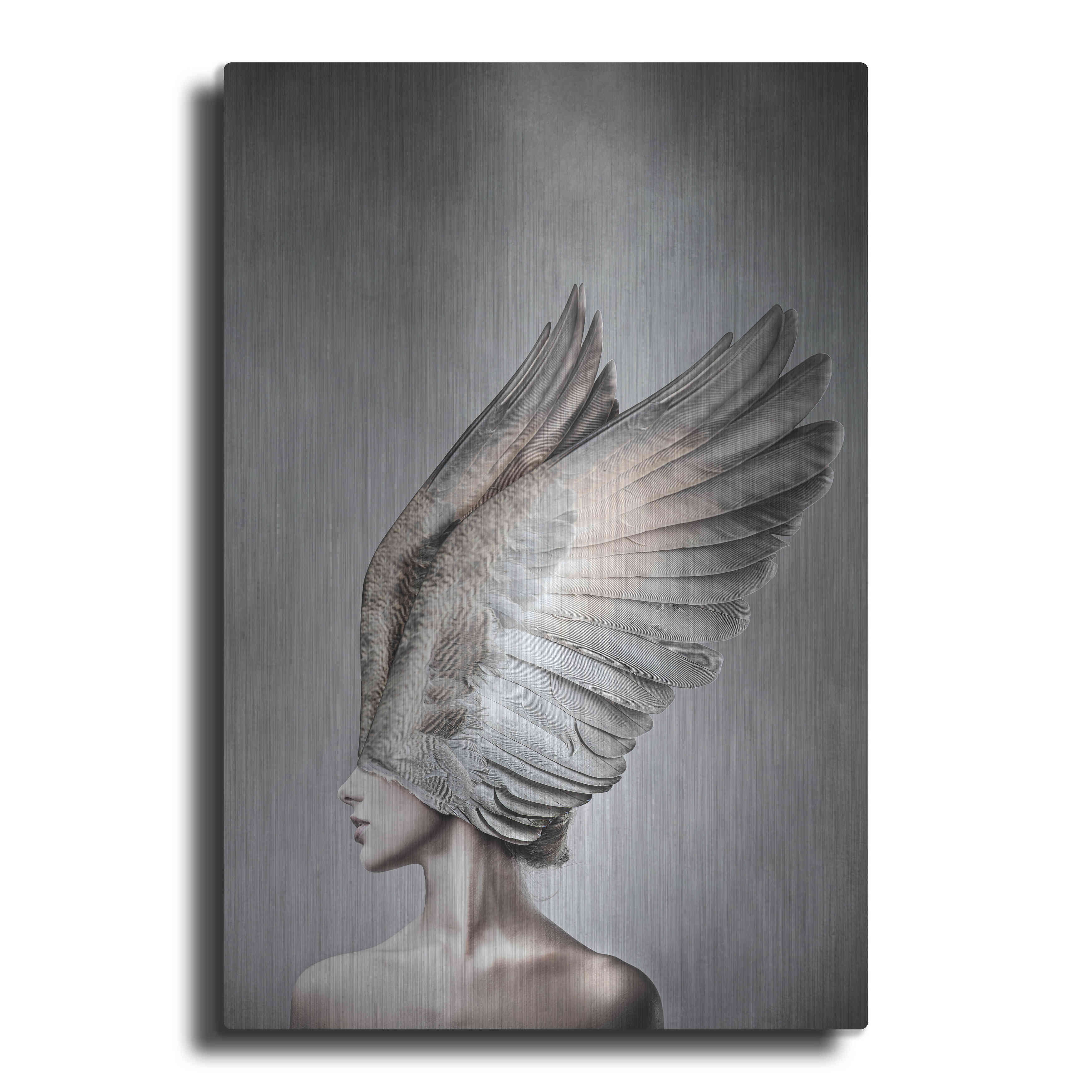 Luxe Metal Art 'Thea' by Design Fabrikken, Metal Wall Art, 16"x24 ...
