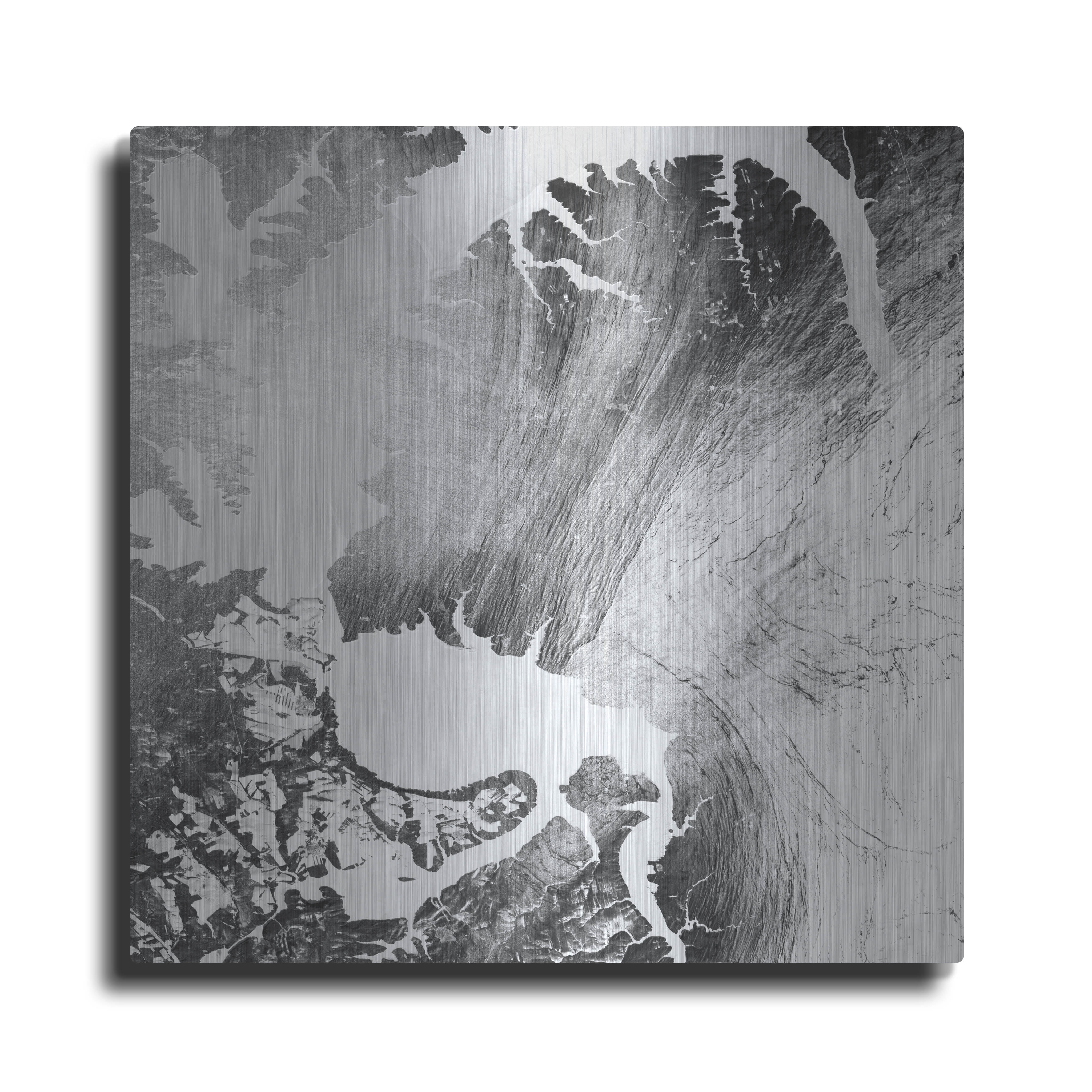 Luxe Metal Art 'Whirlpool Cloud 2' by Alicia Ludwig Metal Wall Art, 24 ...