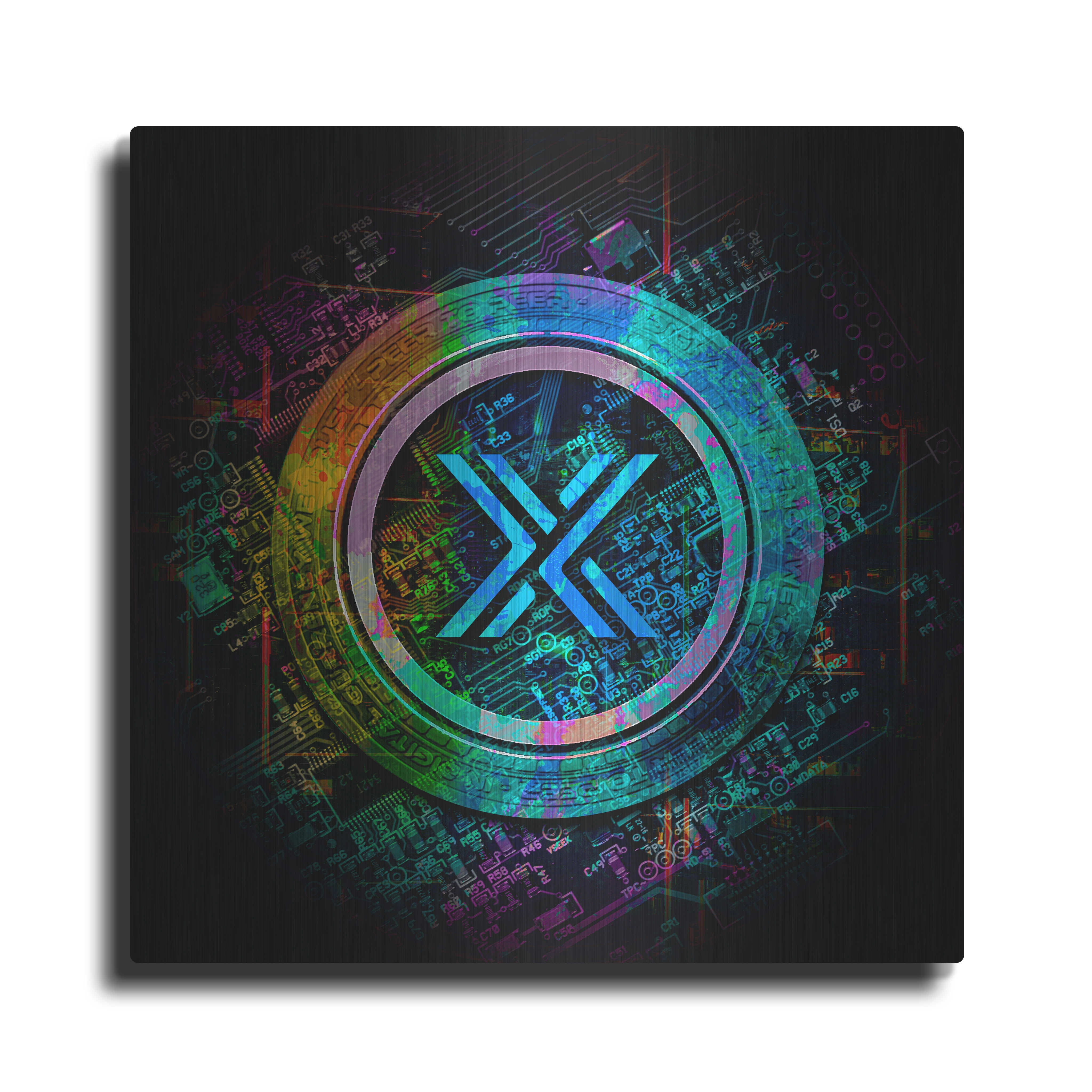 Luxe Metal Art 'immutable' by Luxe Metal Portfolio, Metal Wall Art, 24 ...