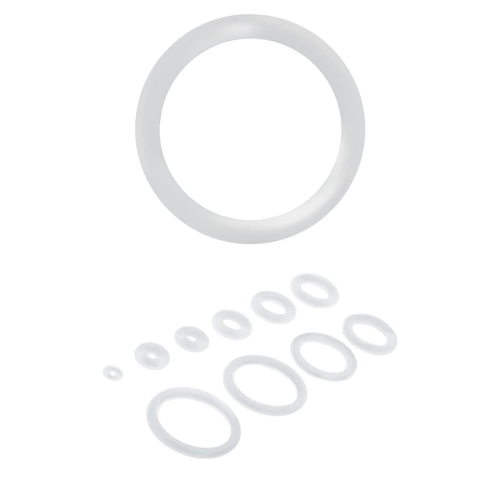 Luxe Modz O-Ring White Rubber Perfect for Tunnels Plugs and Tapers ...