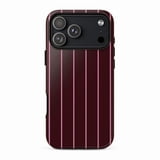 Luxe Pinstripe Design Case for iPhone 11 12 13 14 15 16 17 Pro Max Plus ...