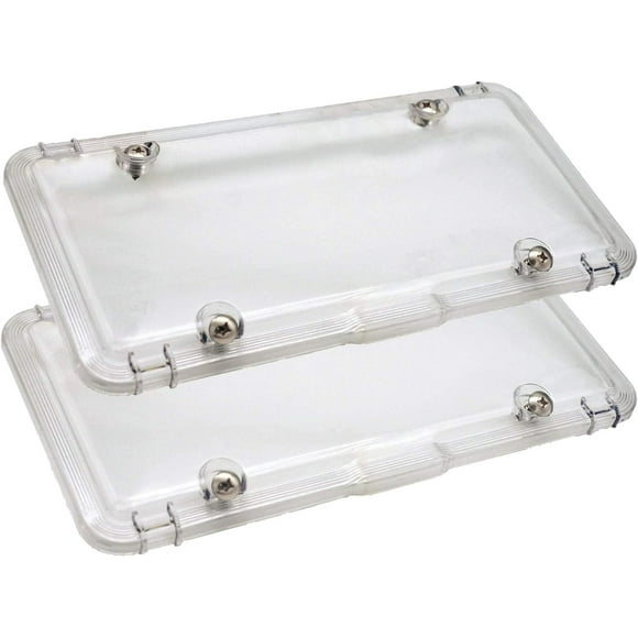 Clear Cover License Plate