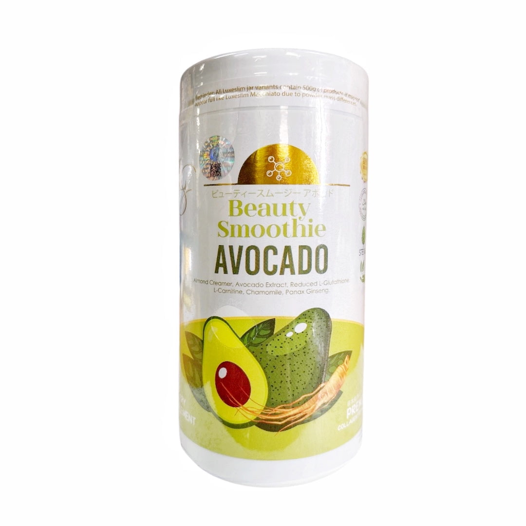 Luxe Slim Half Kilo Beauty Smoothie AVOCADO Hydrolyzed Marine Collagen ...