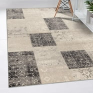 Luxe Weavers Geometric Cream 8x10 Area Rug for Living Rooms - Walmart.com