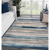 Modern Luxe Weavers 5x7 Gray Marble Swirl Abstract Area Rug - Walmart.com