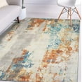 Luxe Weavers Euston Collection 8x10 Abstract Area Rug, Stain Resistant ...