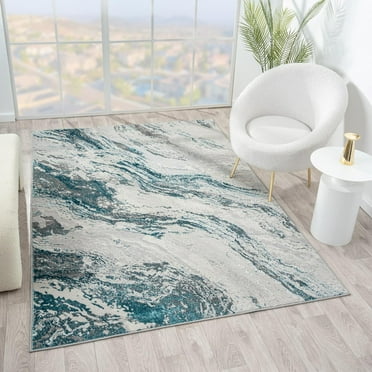 Luxe Weavers Euston Collection Abstract Pattern Modern Area Rug - Large ...