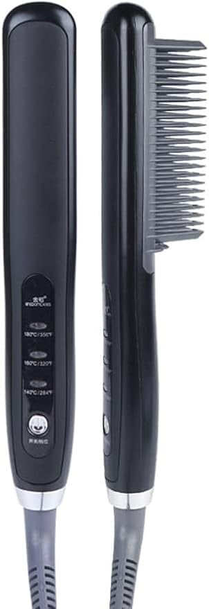 "LuxeSmooth Pro 3-in-1 PTC Ionic Styler | Ceramic Tourmaline Plates ...