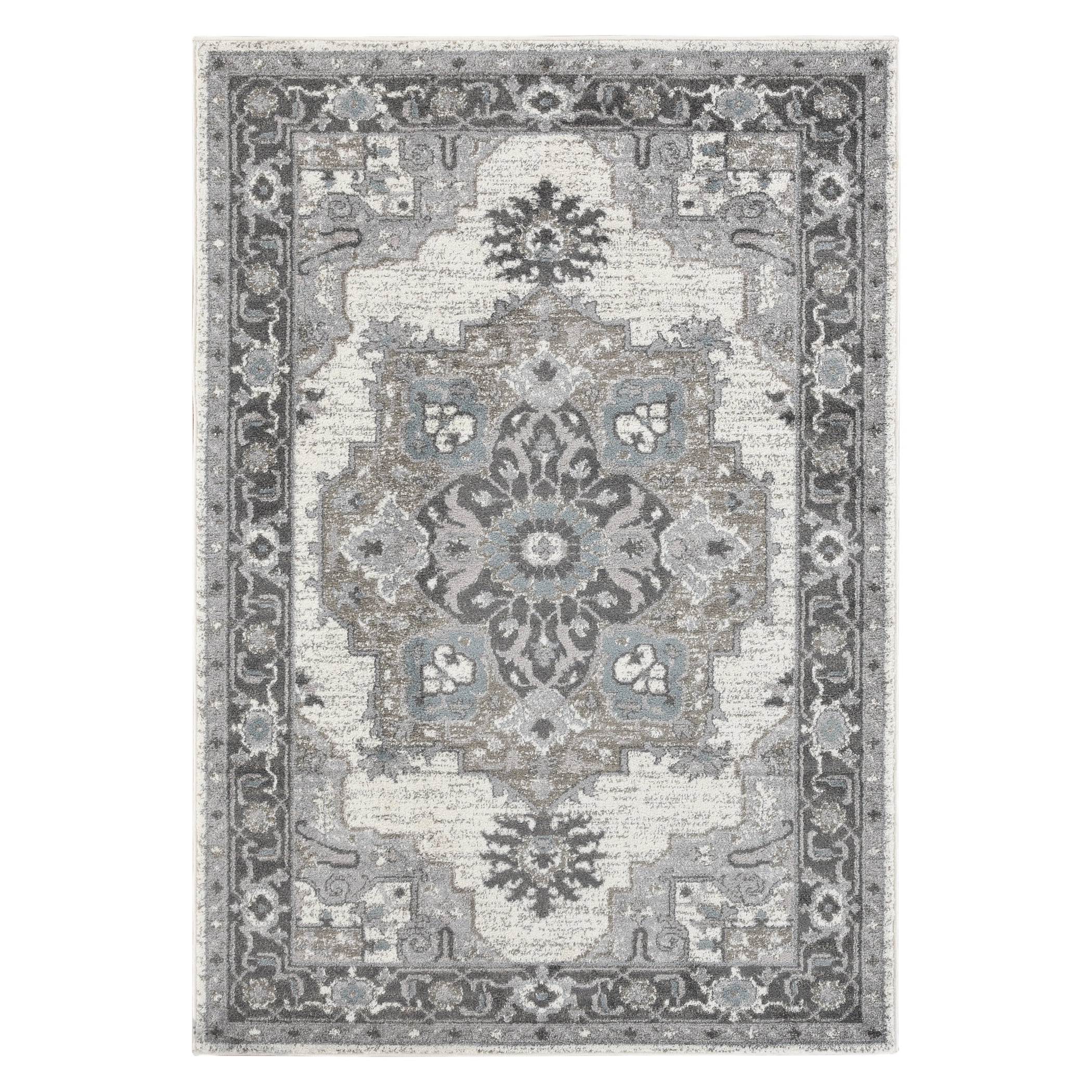 Luxee Designs Alexandria Collection 3x10 Runner Rug, Medallion Rugs for ...