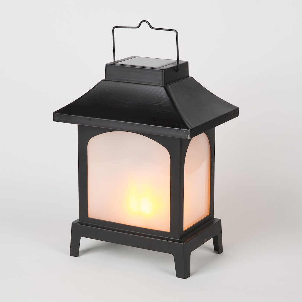 LuxenHome Flaming Lights Stove LED Lantern - Walmart.com