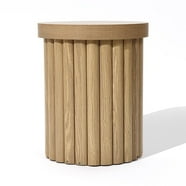 Better Homes & Gardens Lillian Fluted End Table, Black - Walmart.com