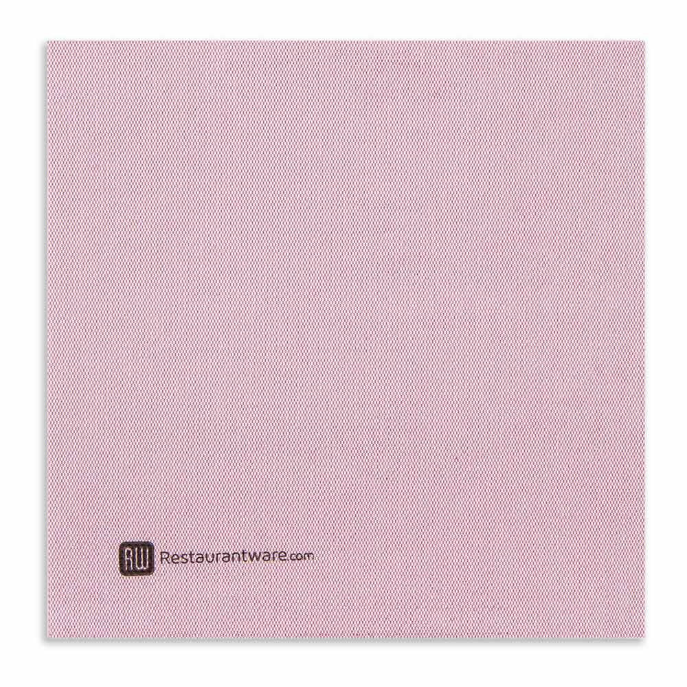 Luxenap Square Bordeaux Denim Paper Napkin - Air Laid - 15 3/4" x 15 3/ ...