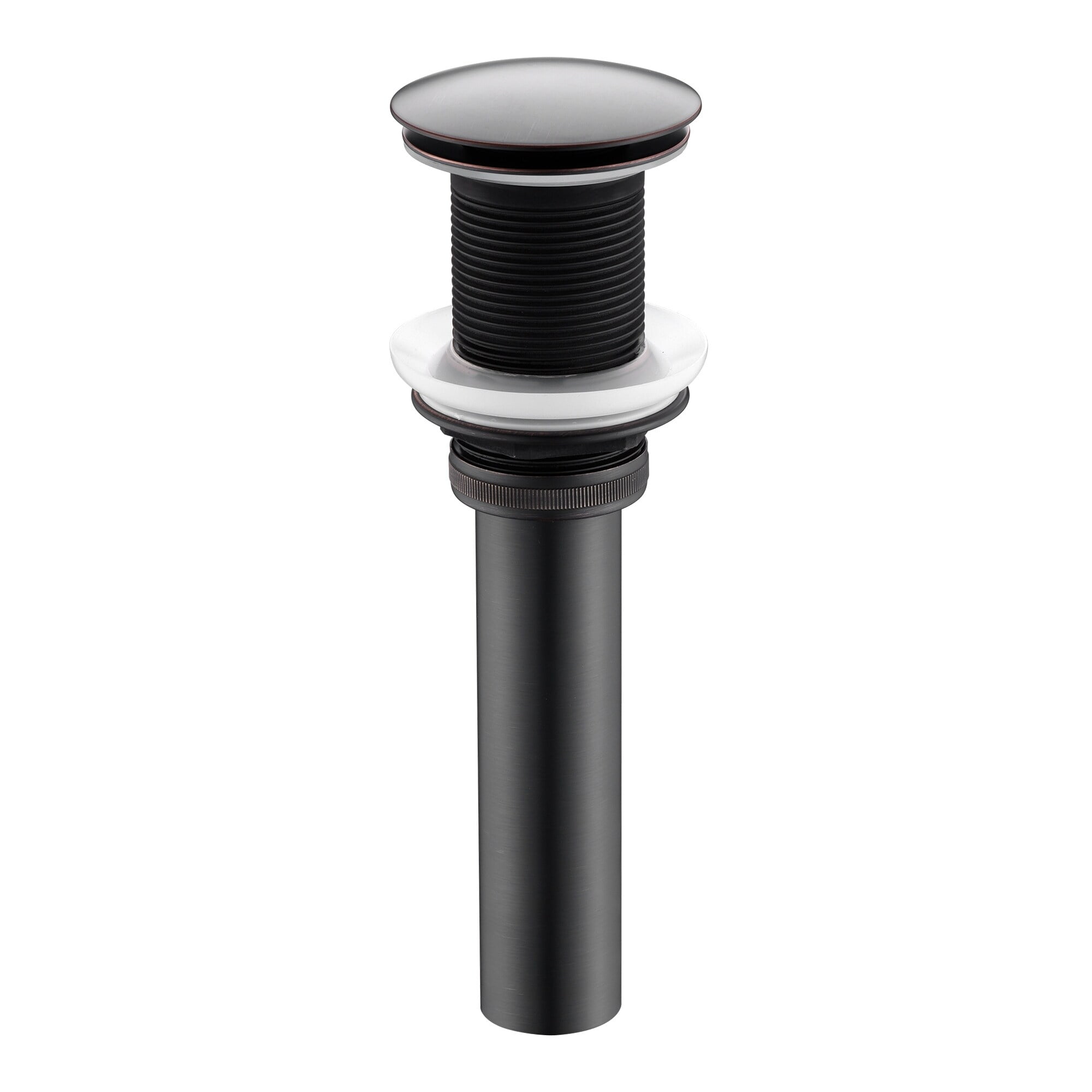 Luxier DS01-T Bathroom Sink Push Pop-Up Drain Stopper with No Overflow ...