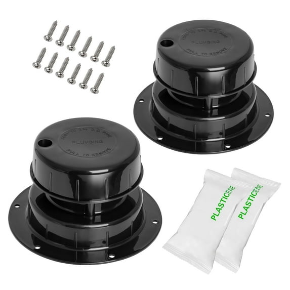 Luxlead RV Plumbing Vent Caps - Camper Vent Cap Replacement Kit for 1 ...