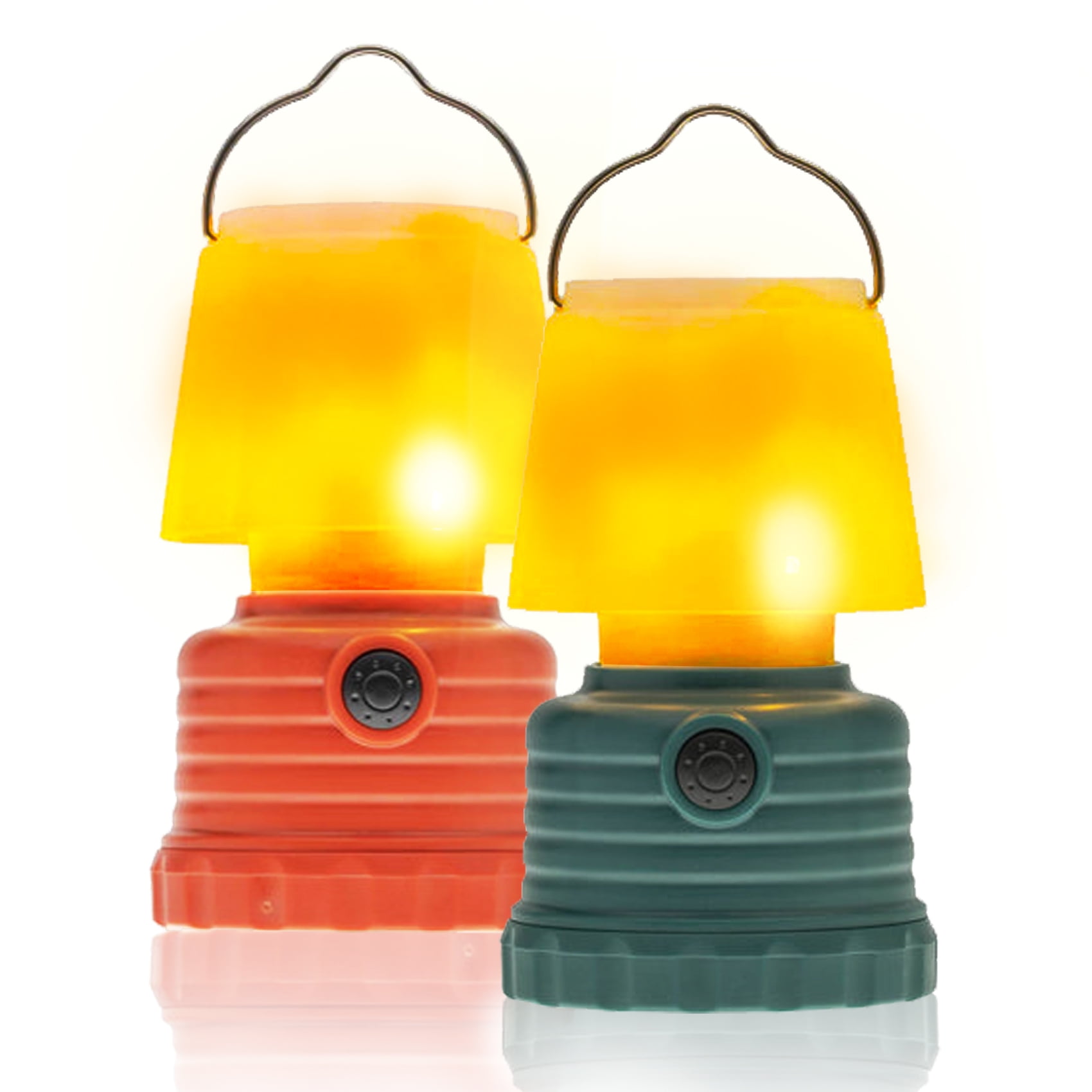 Kids Mini Camping Lantern Toy Set - Battery Operated LED Lamps with ...