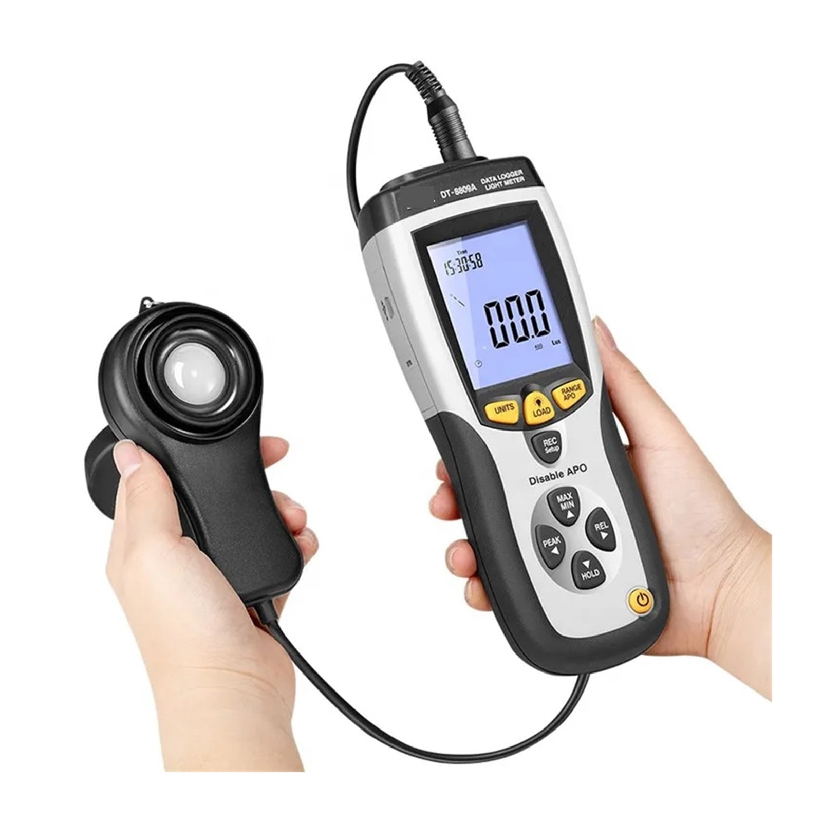 Luxmeter Digital Light Tester Illuminance Meter Handheld Light Meter ...