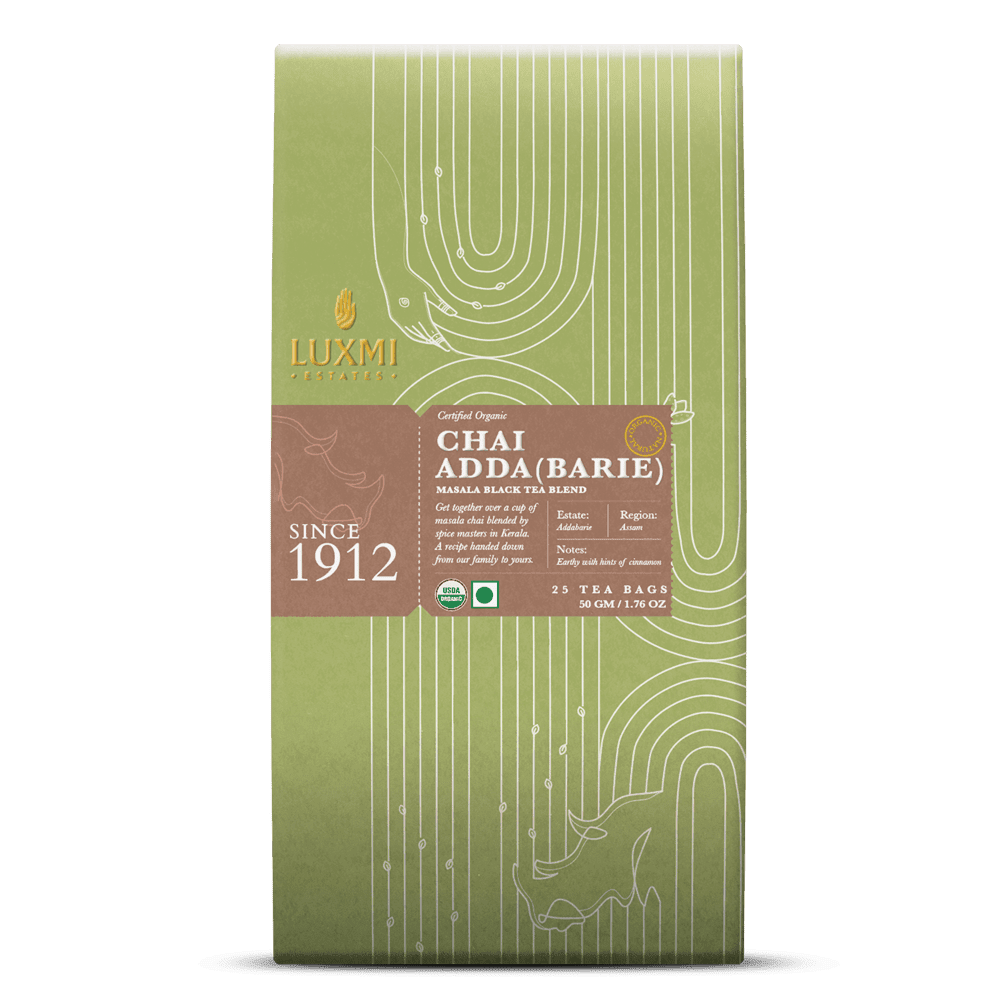 Luxmi Estates Chai Adda-Bari 25 Tea Bags (50g) Pack | Masala Chai ...