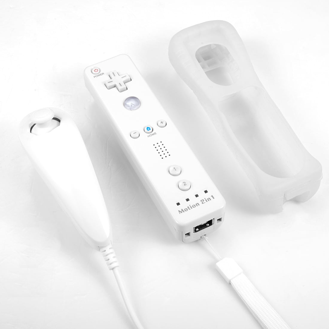 Luxmo 2in1 Built in Motion Plus Remote Controller Nunchuck Set for Wii ... Luxmo 2in1 Built in Motion Plus Remote Controller Nunchuck Set for Wii ...