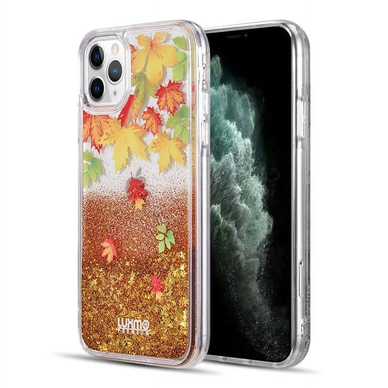 Luxmo Waterfall Fusion Liquid Sparkling Quicksand Case For Iphone 12 6. ...