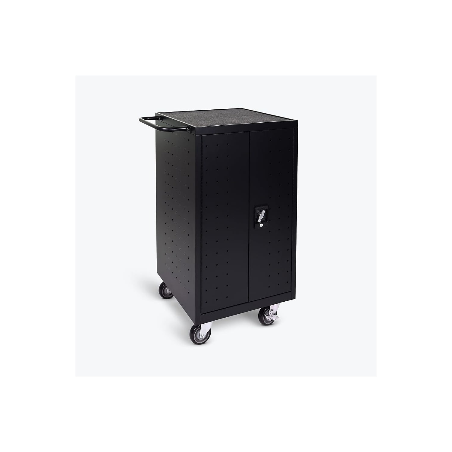 Luxor 187 Laptop Chromebook Charging Cart Black LLTP18-B - Walmart.com
