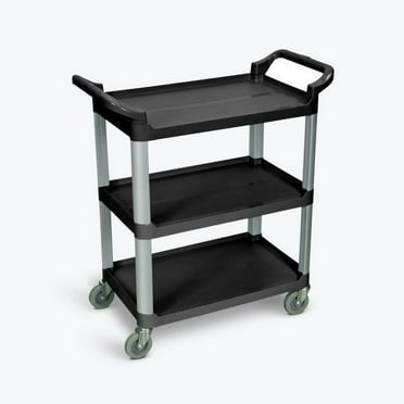 Trinity 3-Tier Utility Cart, Black - Walmart.com