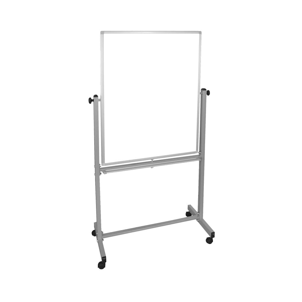 Luxor 30" W x 40" H Double-Sided Magnetic Whiteboard - Walmart.com
