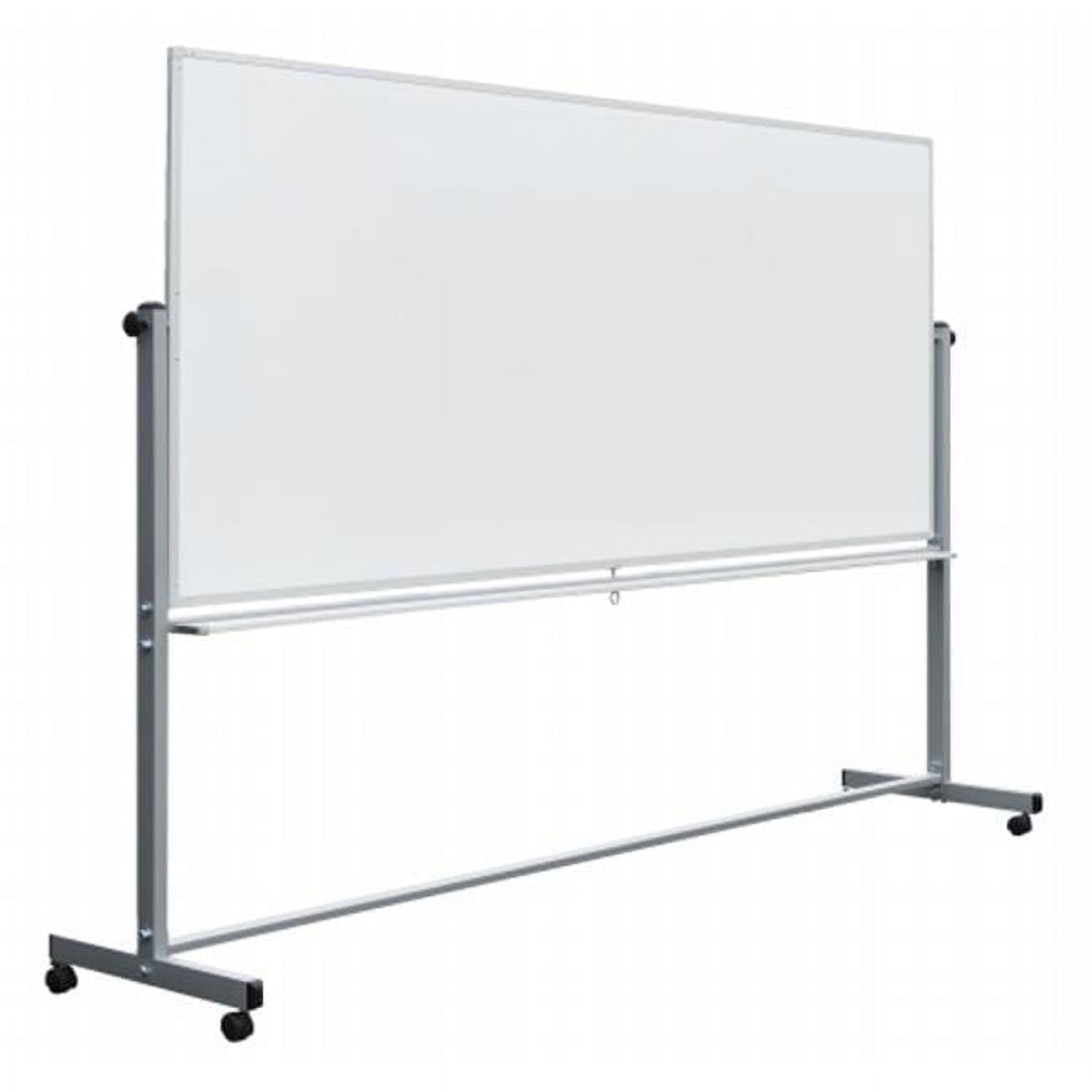Luxor 96 x 40 in. Double-Sided Magnetic Whiteboard - Walmart.com