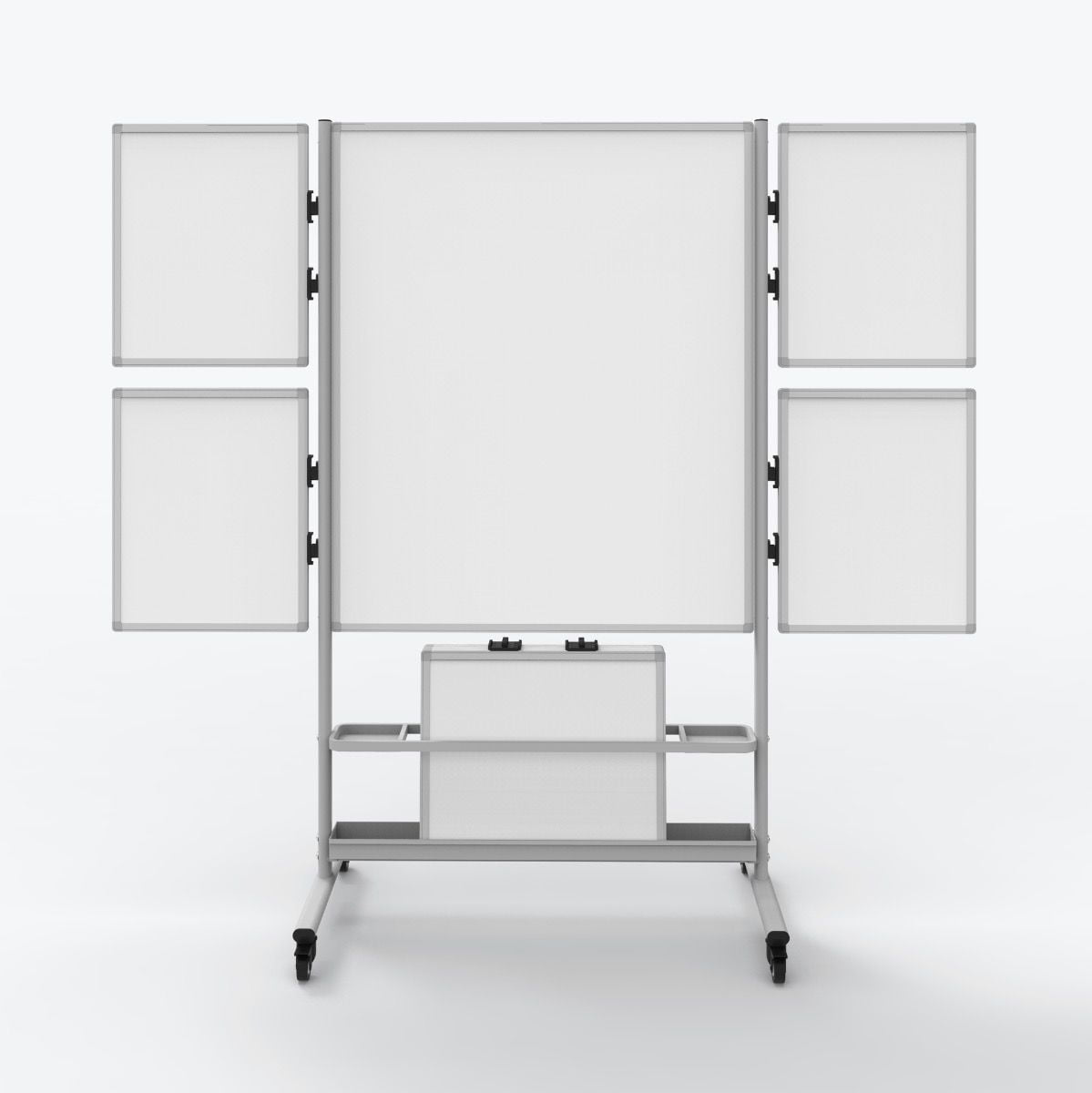 Luxor Collaboration Station - Magnetic Rolling Whiteboard with ...