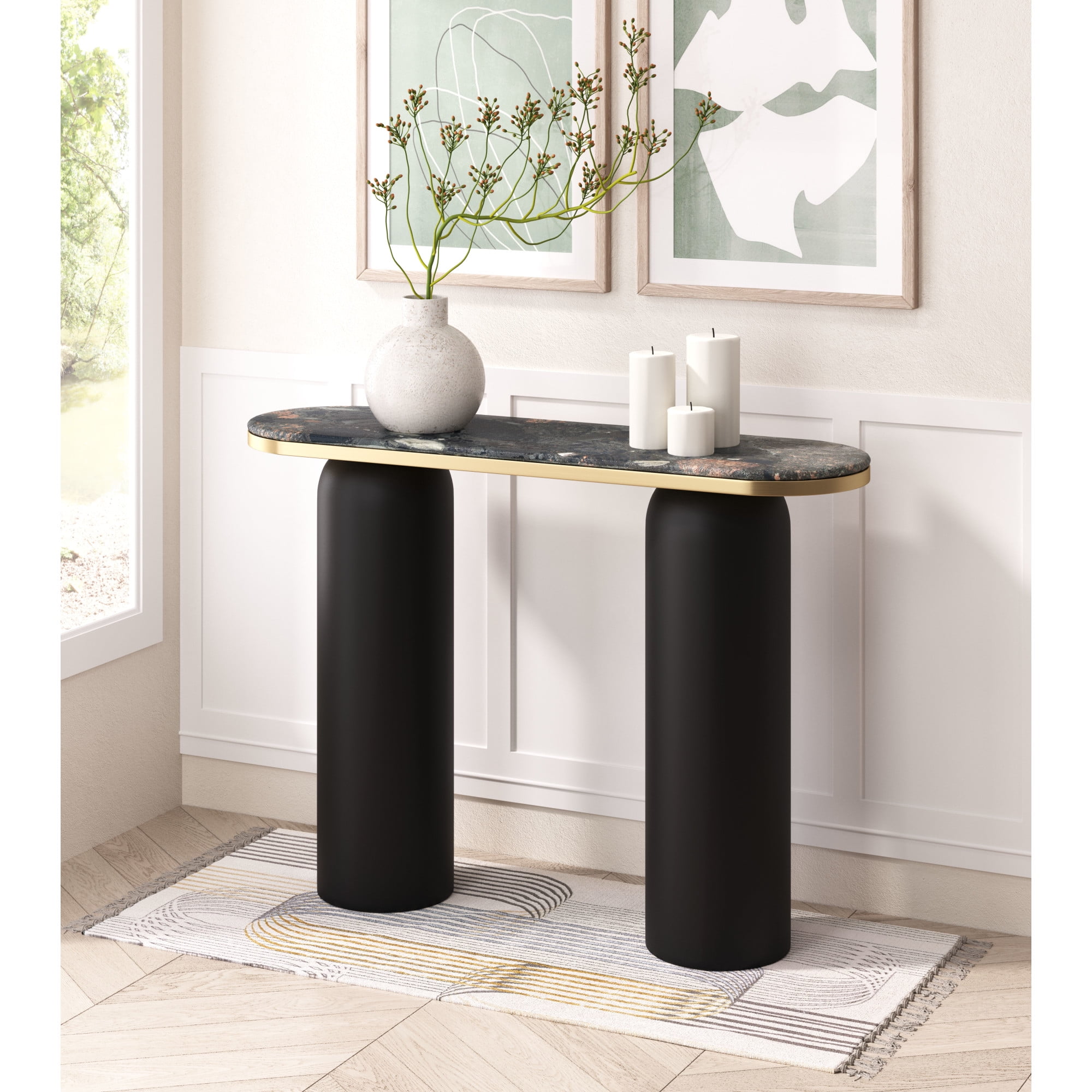 Luxor Console Table Multicolor Console Table, Modern Style, Natural ...