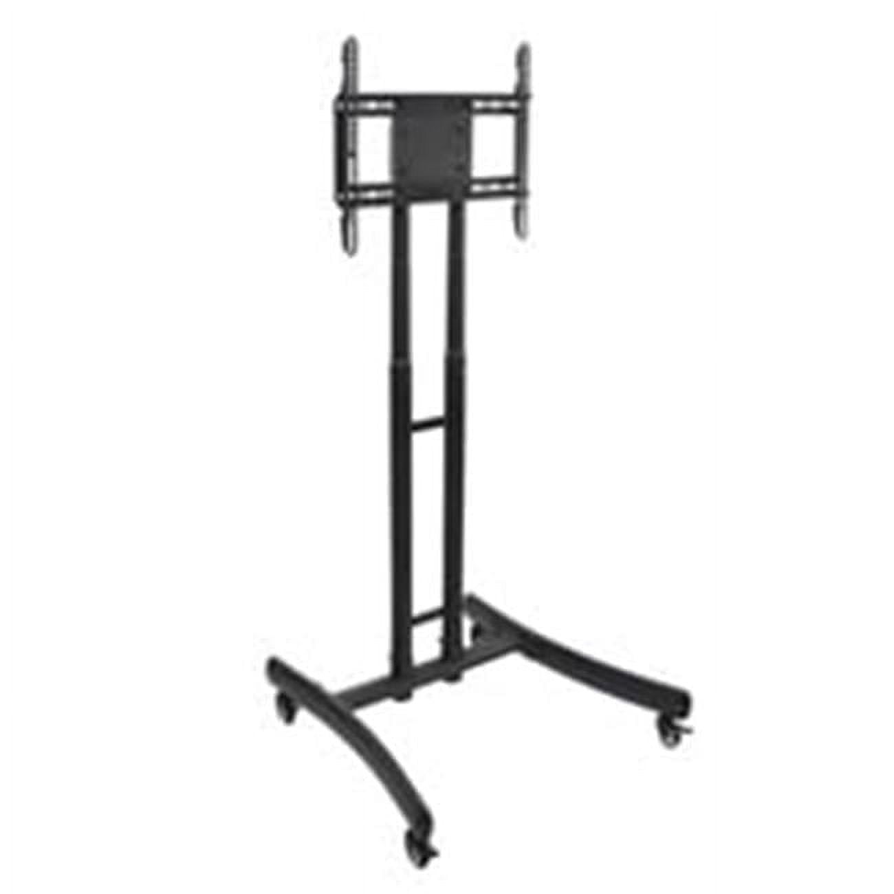 Luxor Height Adjustable Rolling TV Stand - Walmart.com