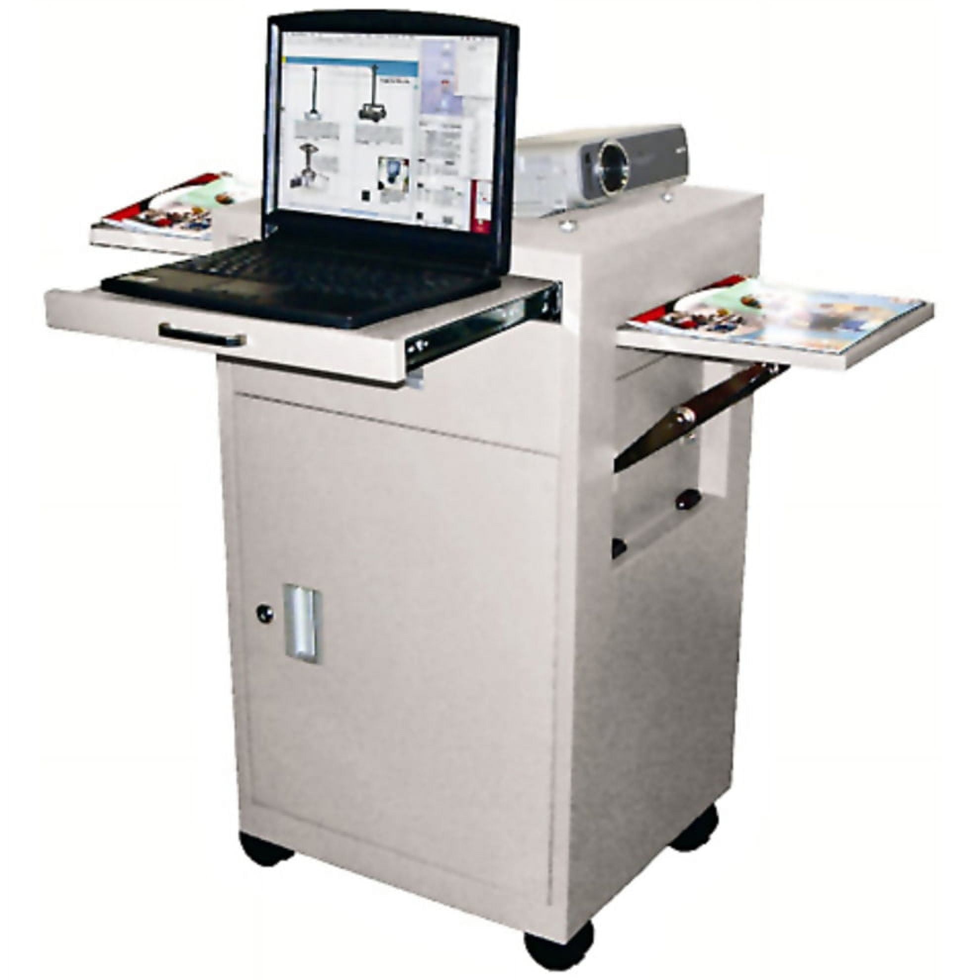 Luxor LMC2 Multimedia Cart - Walmart.com